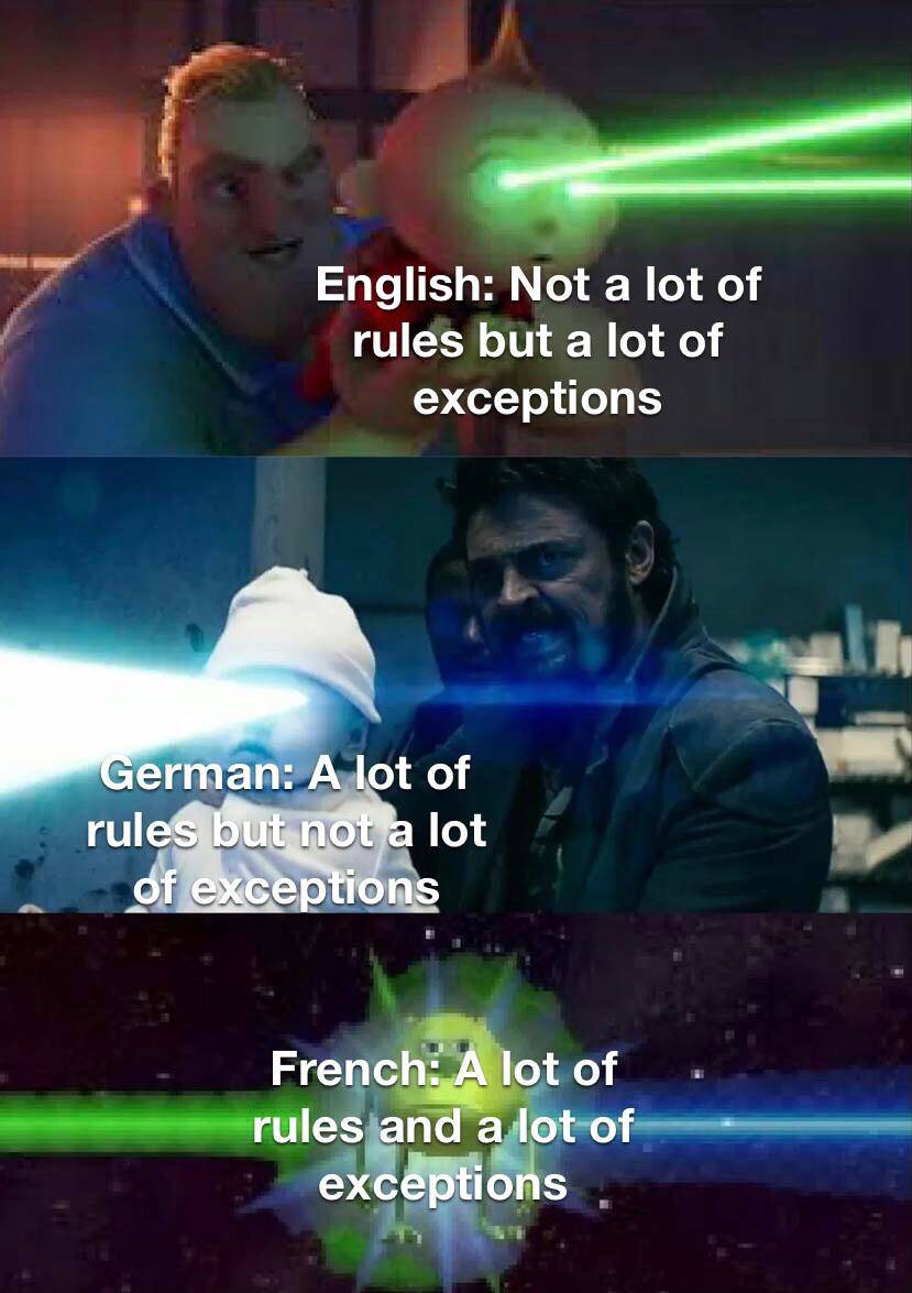 I hate learning german | Scrolller