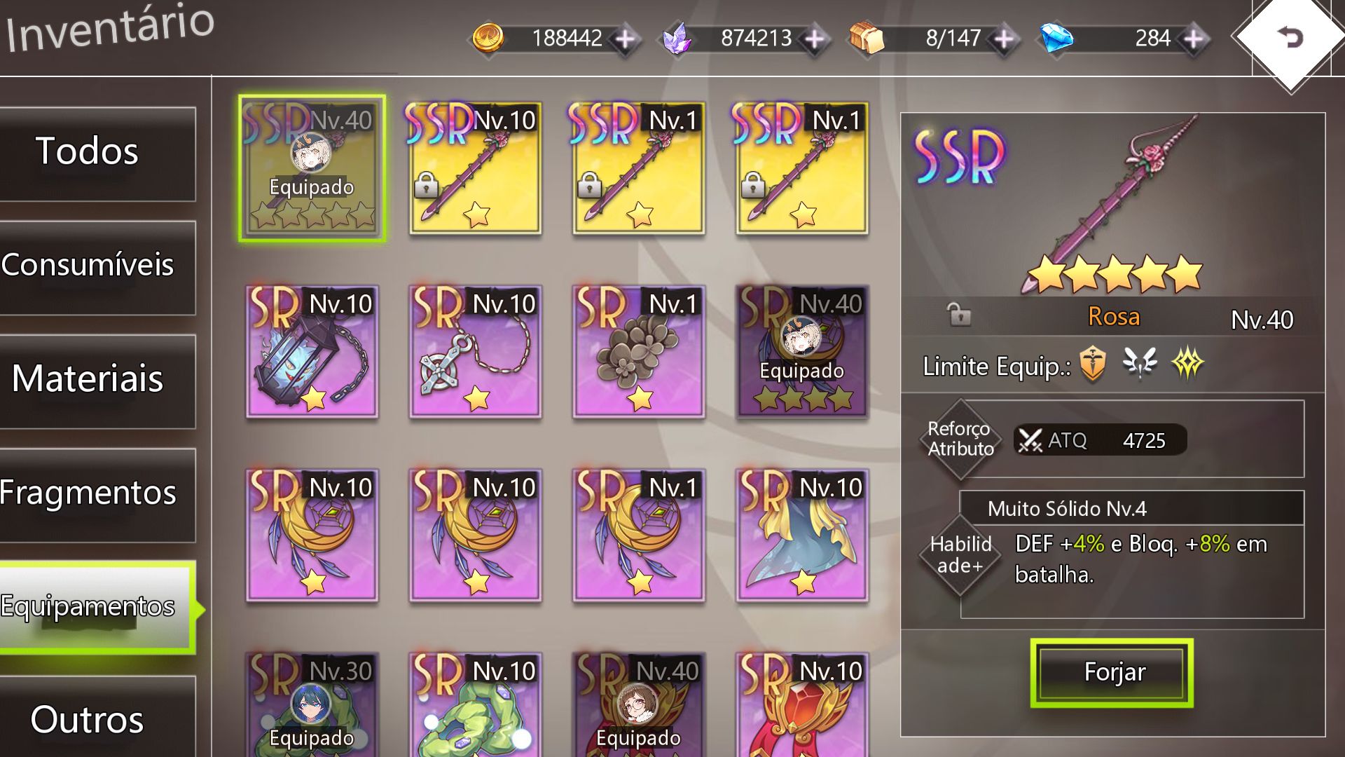 I have so many SSR swords. What's up with that RNG? | Scrolller