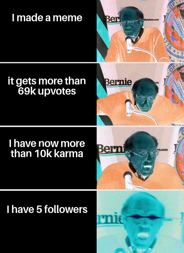 I inverted the colors to make it dark mode | Scrolller