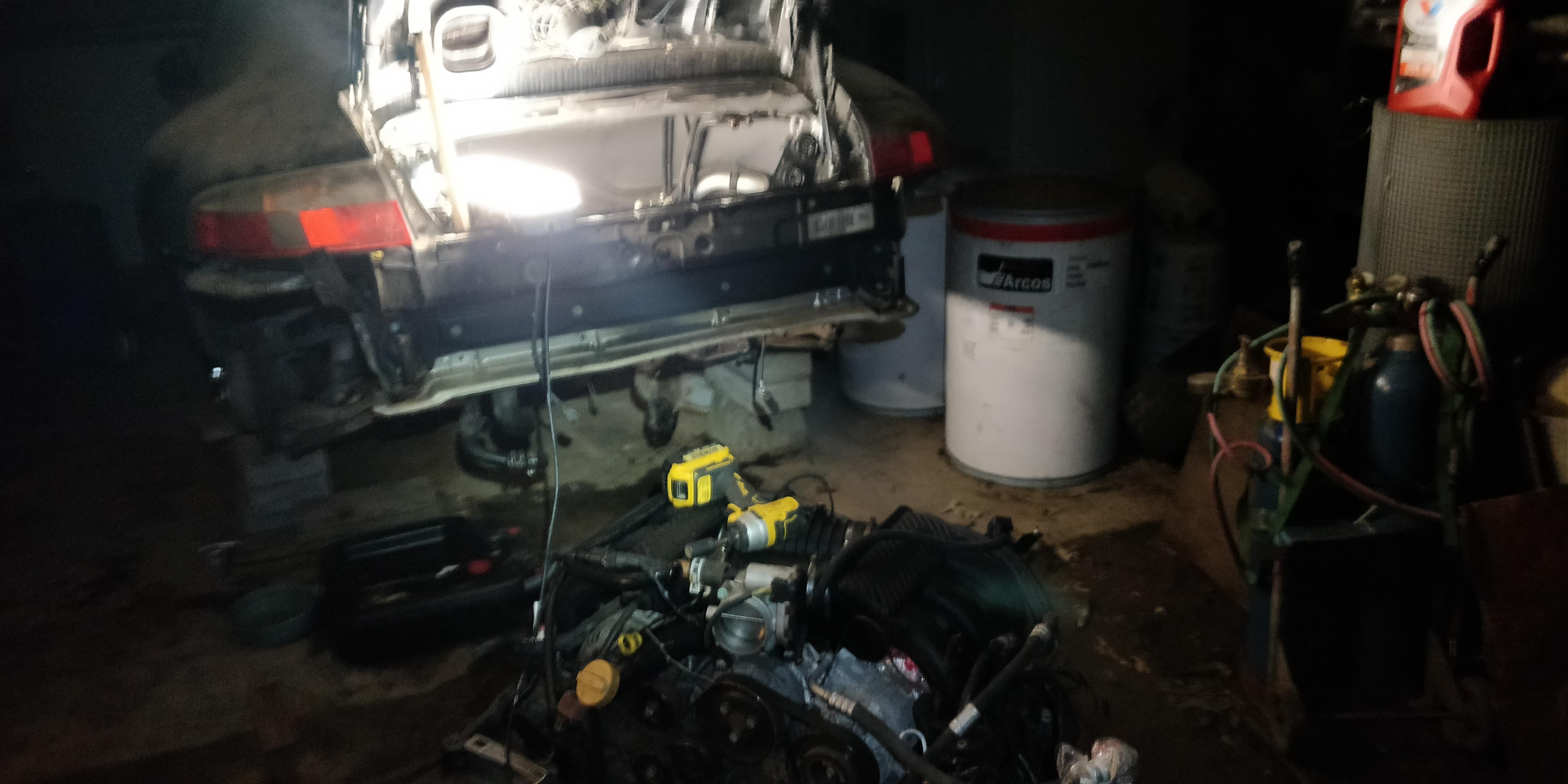 I just pulled the engine last night I'm finally getting stuff done on the car. Can't wait to get ...