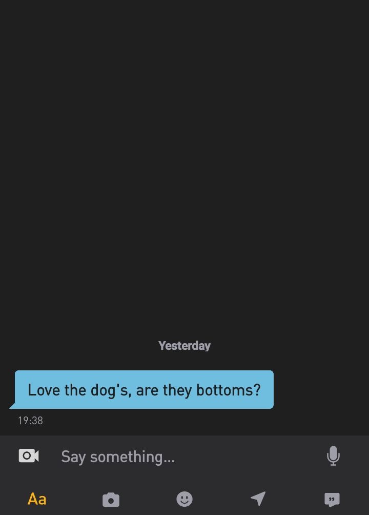 I know first impressions are hard, but you're not even trying | Scrolller