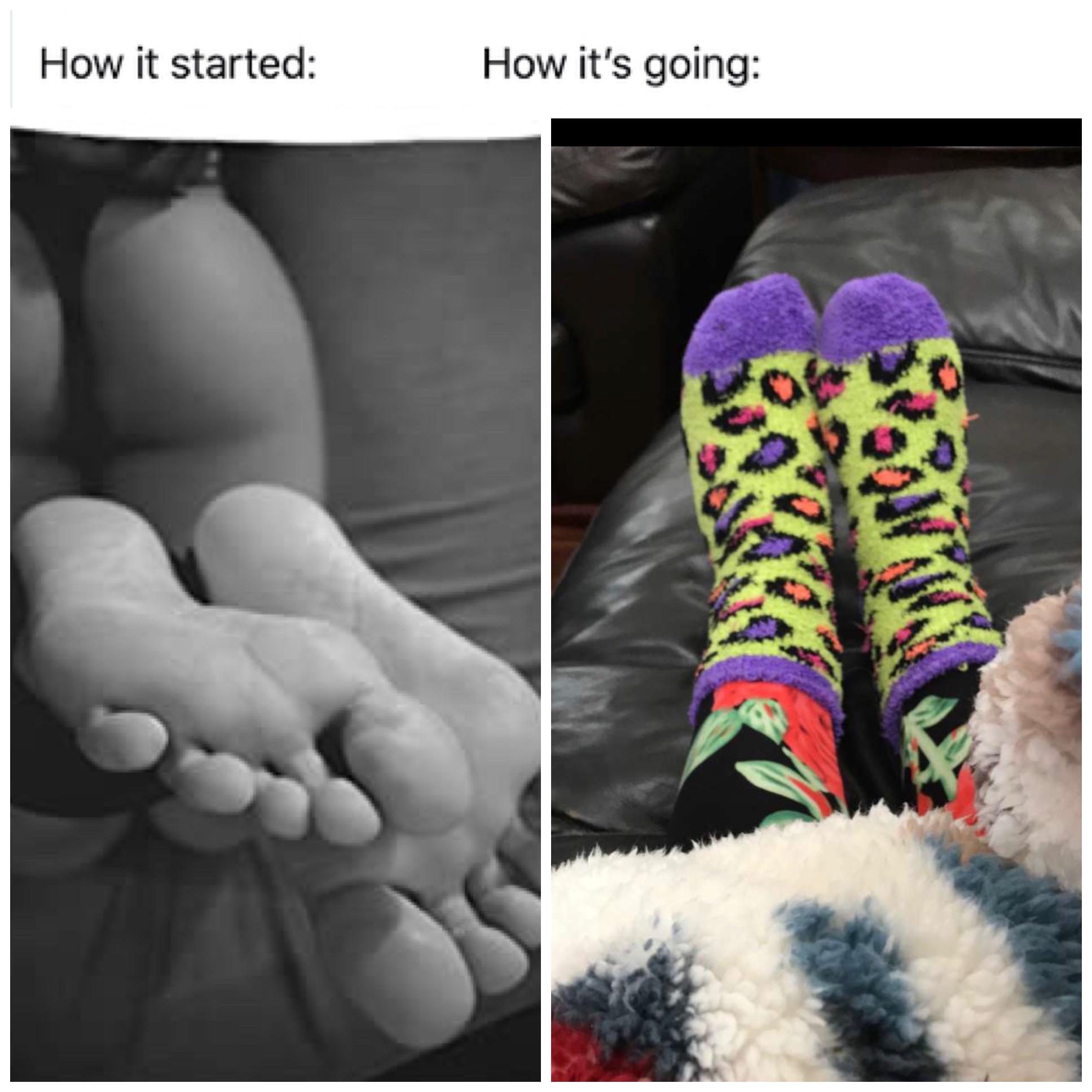 I Like Keeping Her Feet Cozy Tho Scrolller