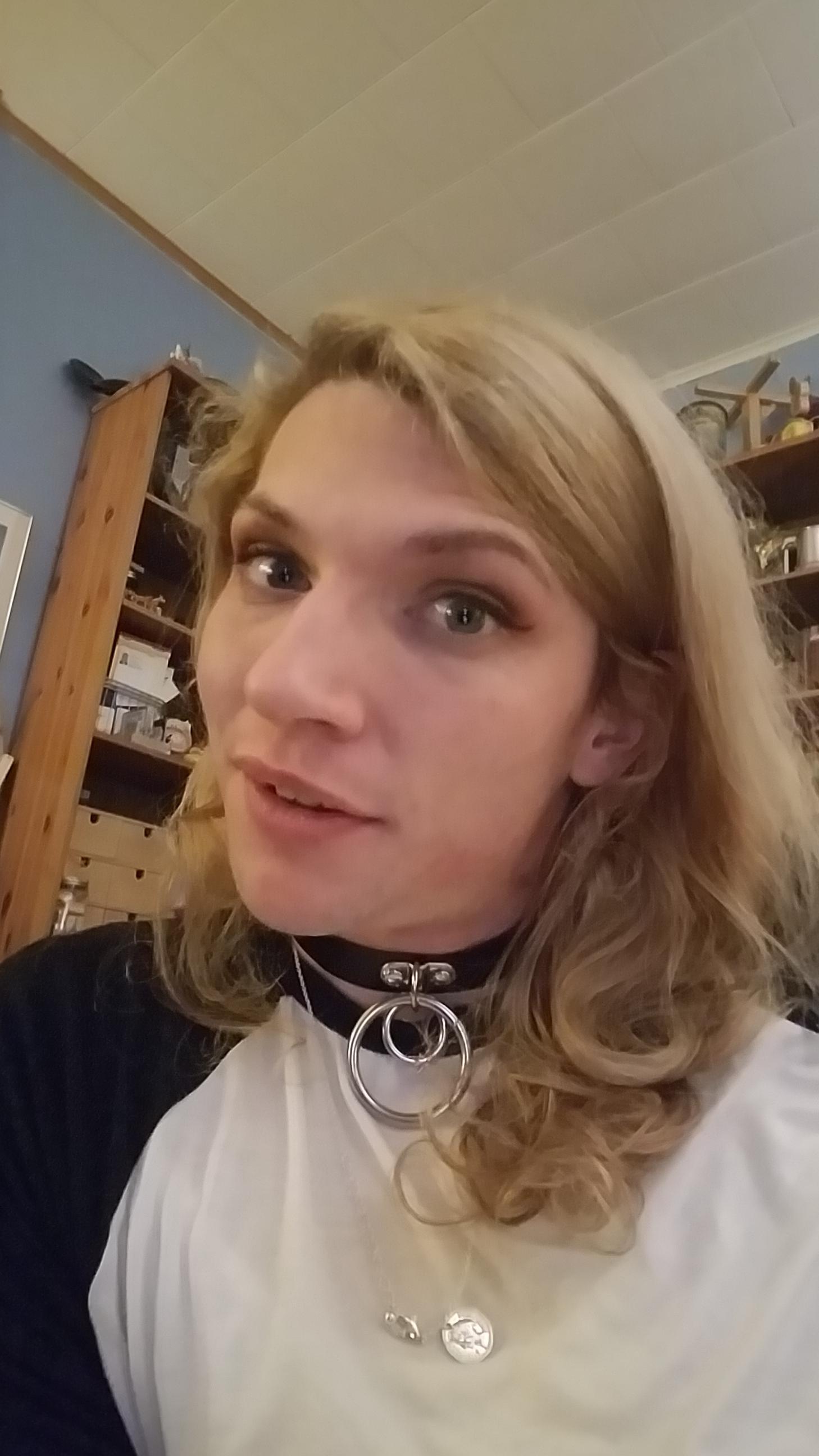 I love being a collared blonde | Scrolller