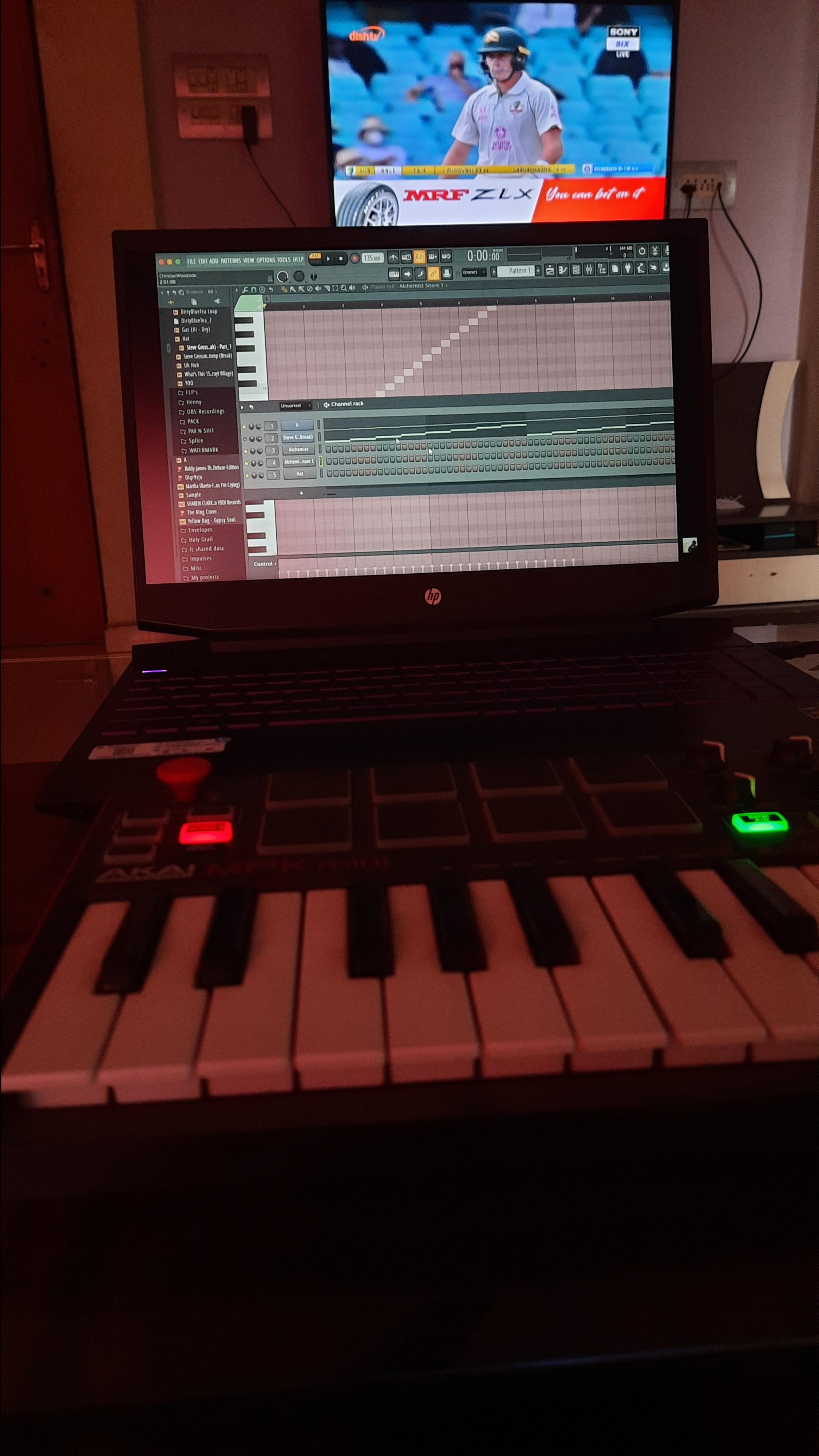 I love making beats and Watching cricket Equally. ( learning from a youtube tutorial ) | Scrolller