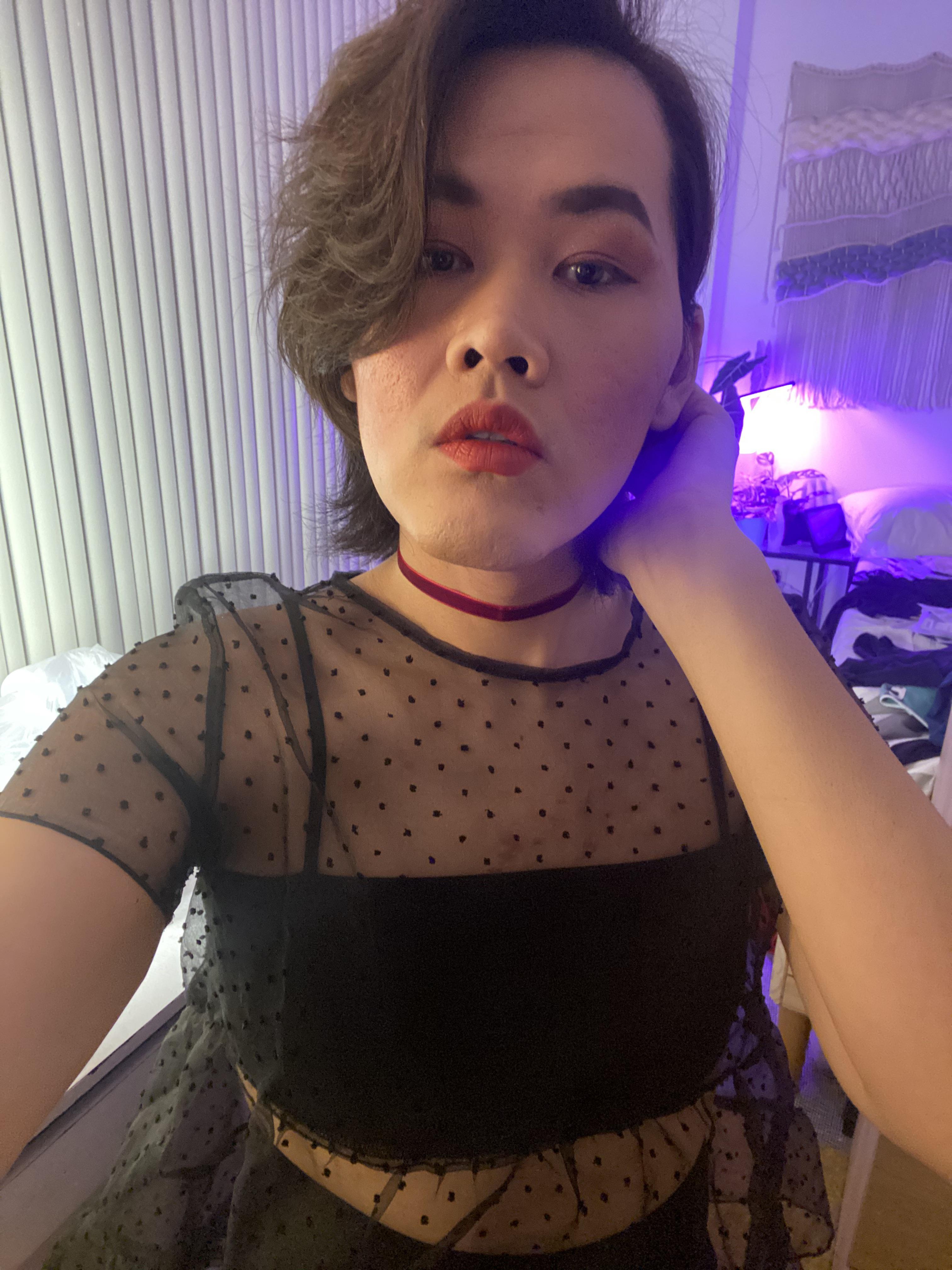 Love see through top. Feeling fine!! 💋 | Scrolller