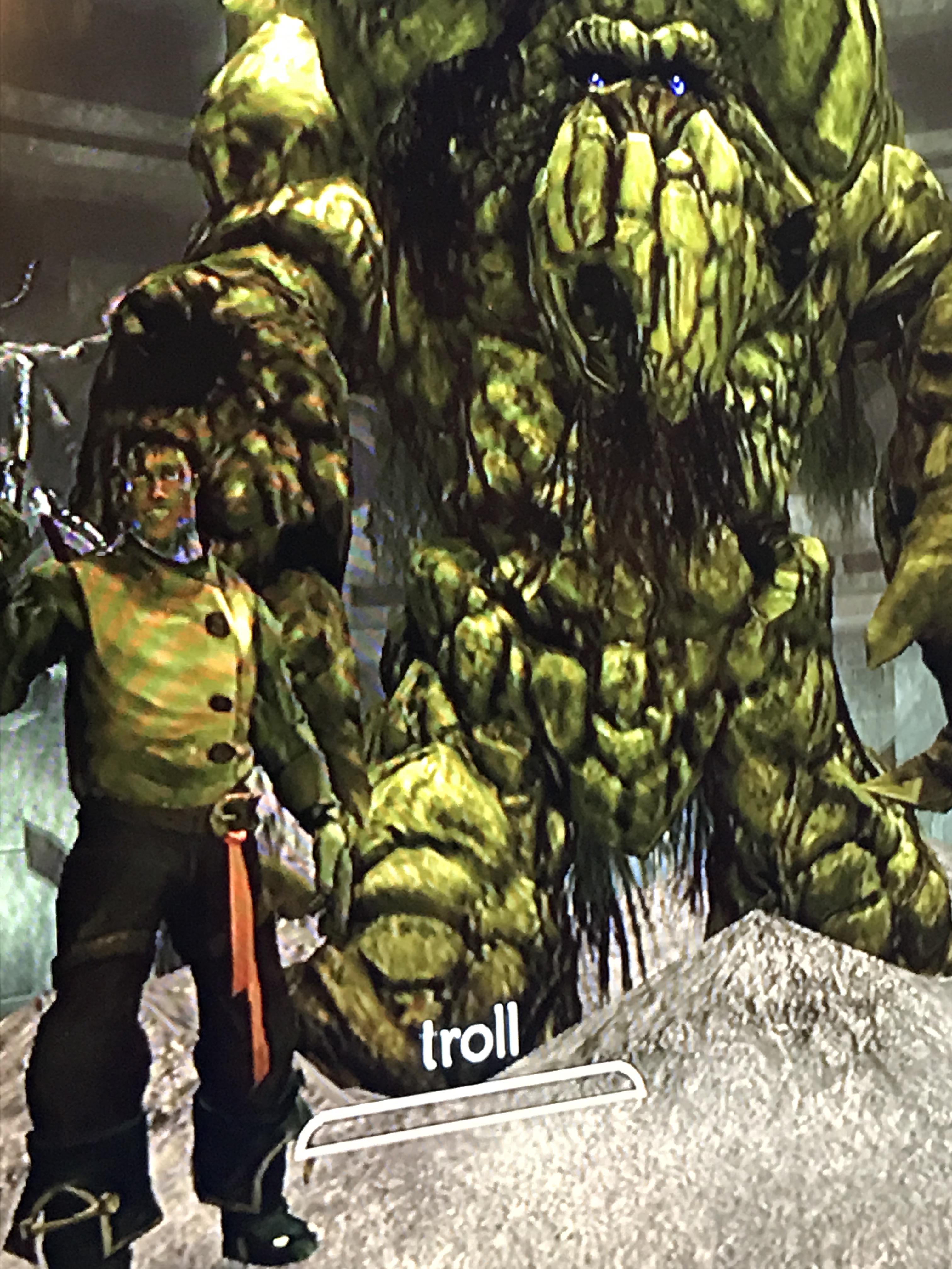 I’m in the last crucible level, and the troll’s health is 0 but i can’t leave. It says Complete ...