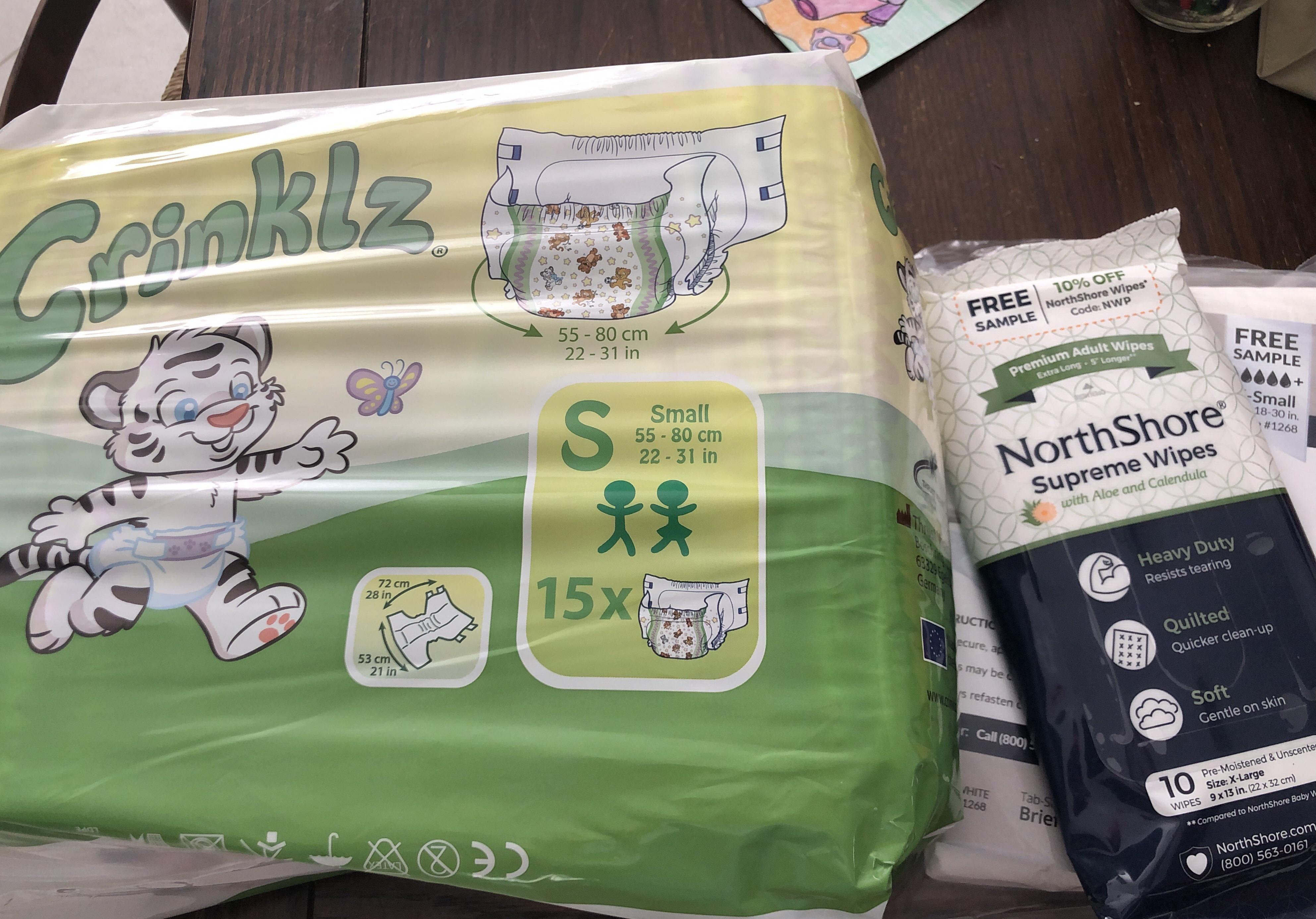 i’m so excited i finally get to try my first real diapers instead of just pull-ups 🥺🥺 | Scrolller