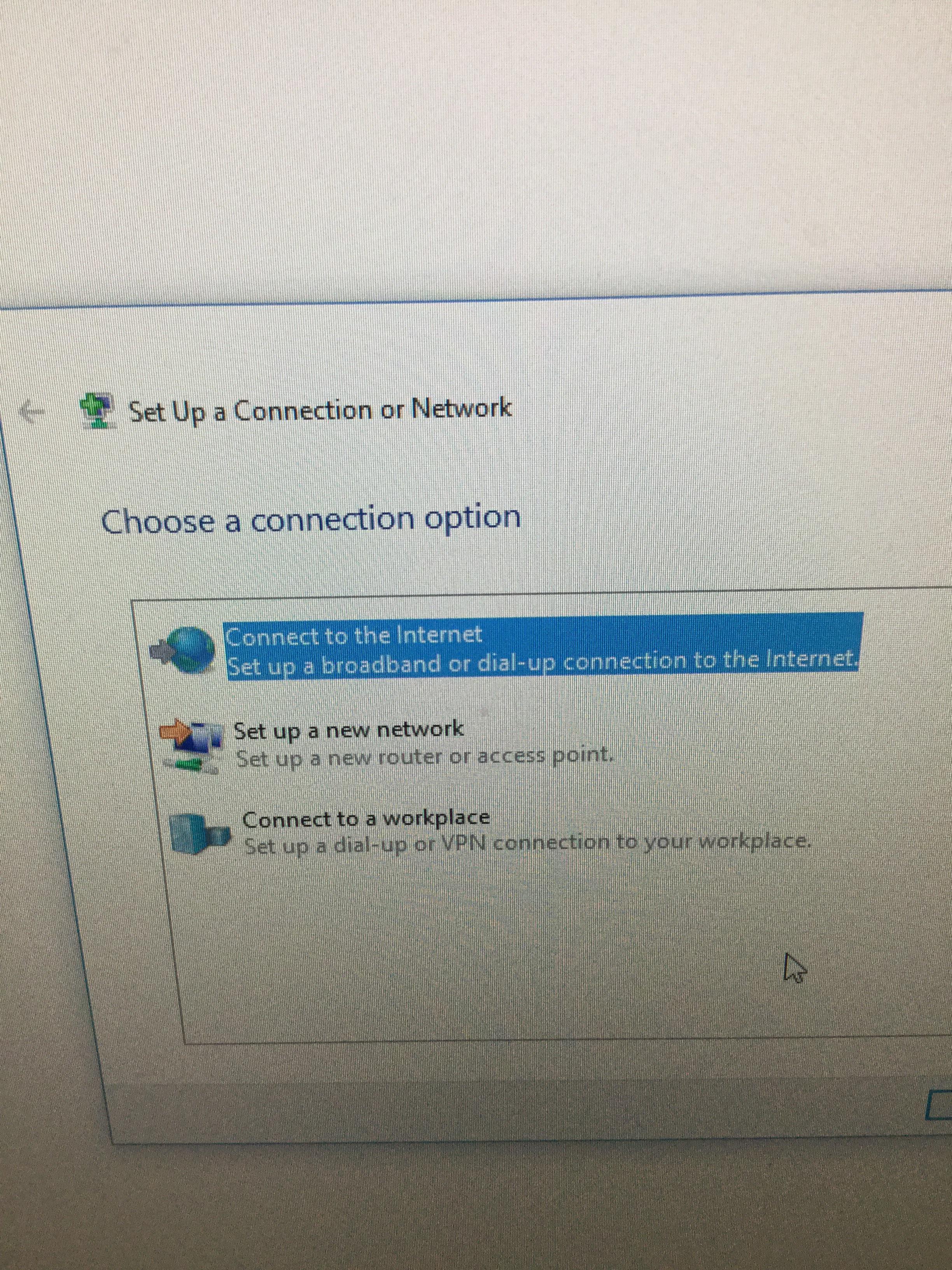 I’m trying to set up the internet. How? What I’m I supposed to do? | Scrolller