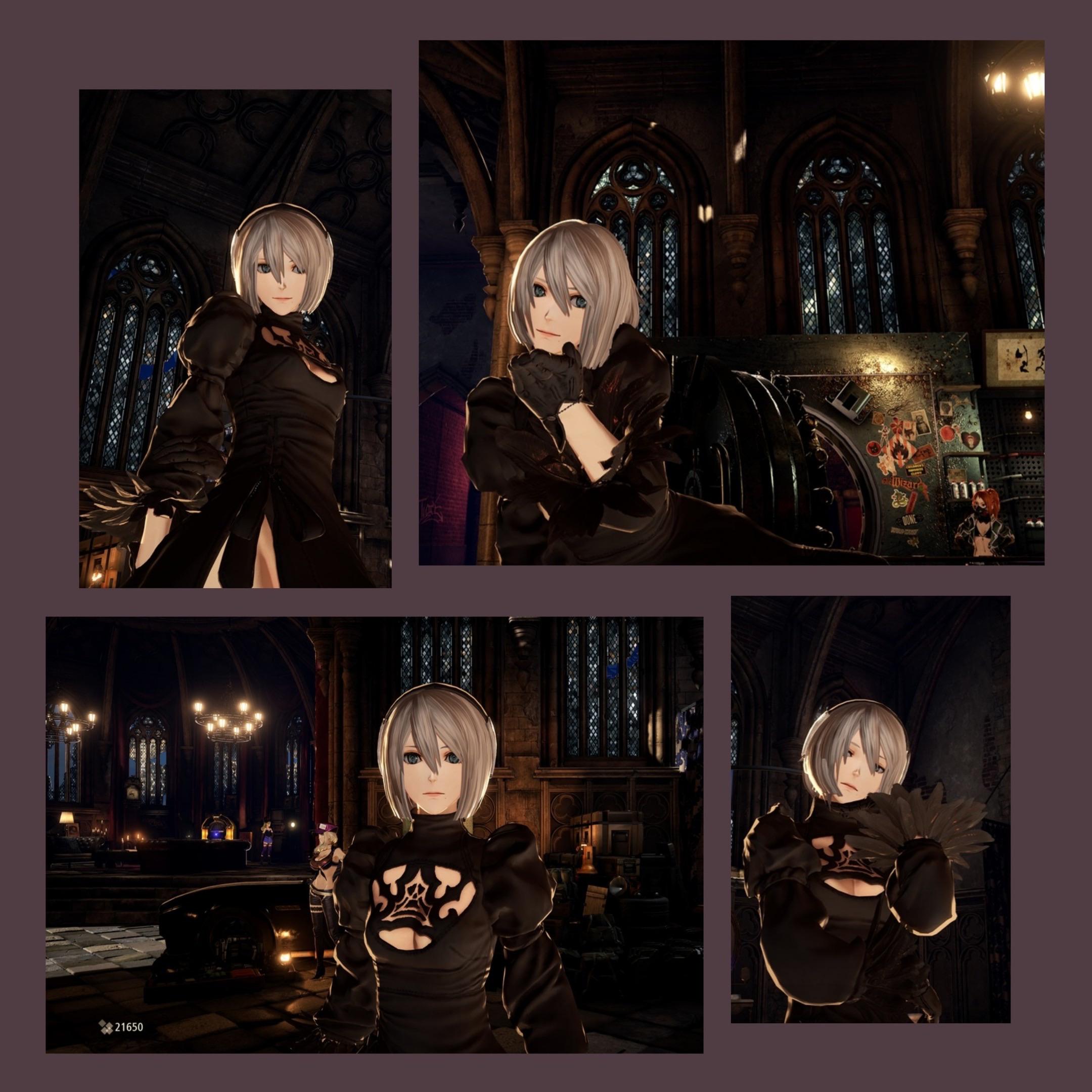 I made 2B in Code Vein! I hope you enjoy it! Many thanks to the one, who made a mod 2B clothes ...