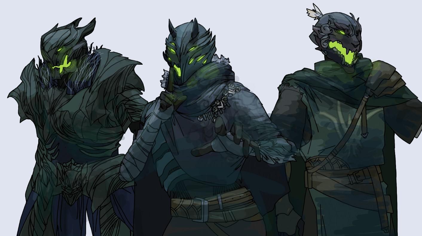 I made a concept art for new armor, please tell me what you think !! | Scrolller