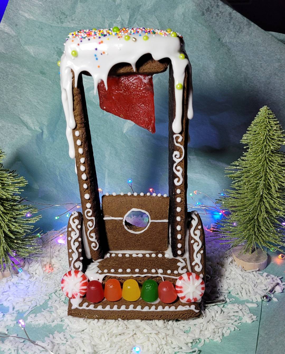 I made a gingerbread guillotine! Happy Holidays! | Scrolller