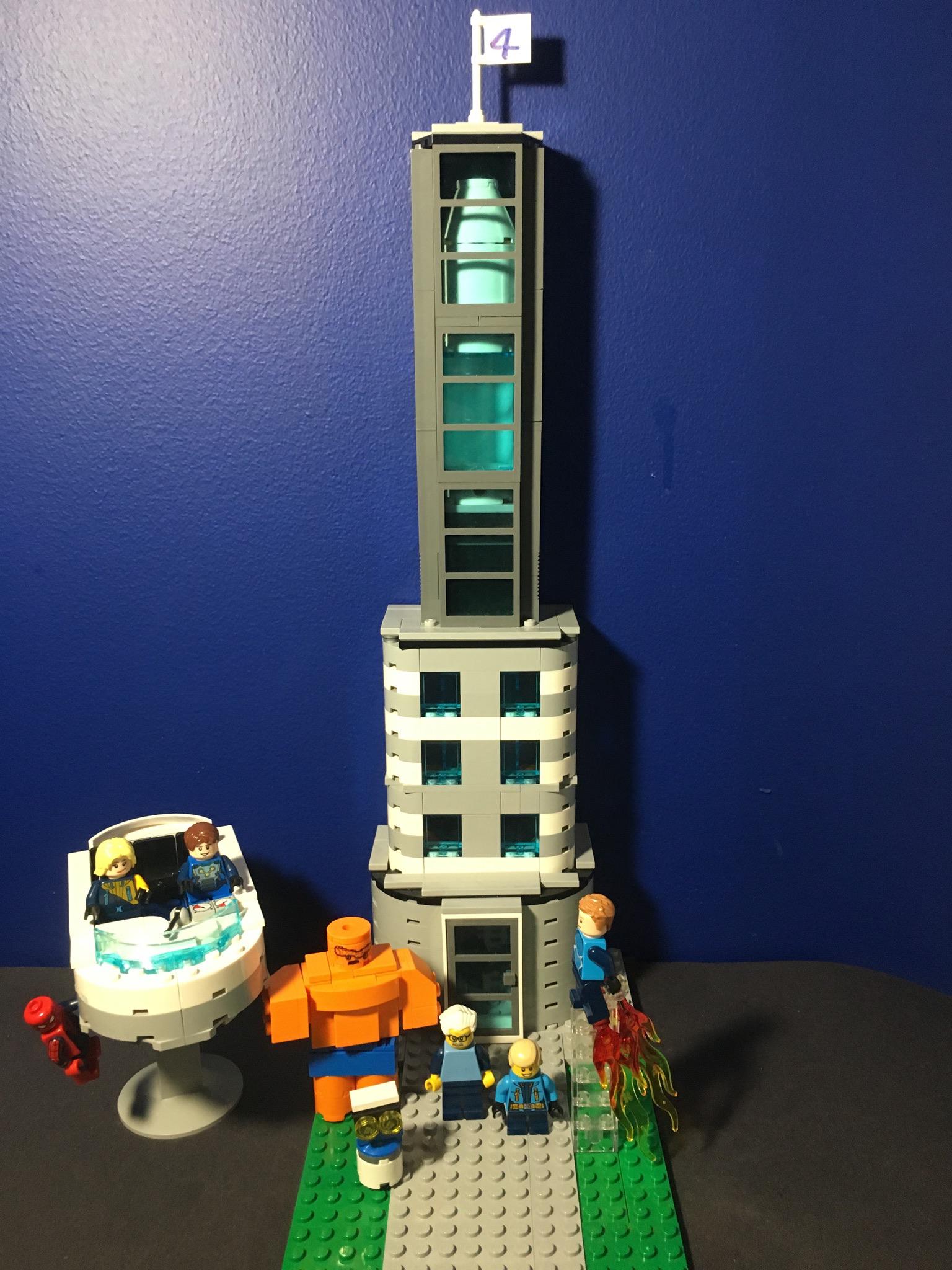 I made a lego Baxter Building | Scrolller