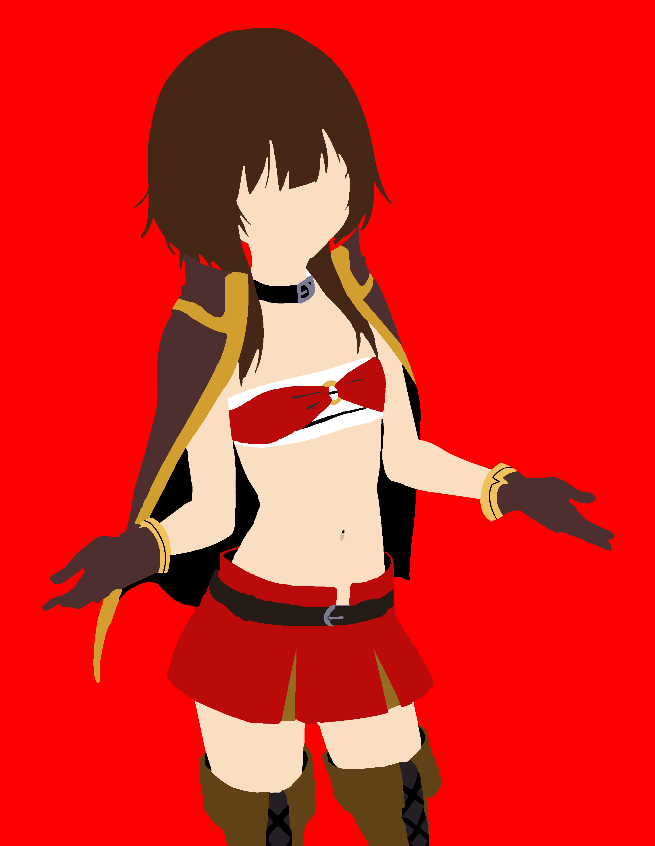 I made a Minimalist Megumin Thief | Scrolller