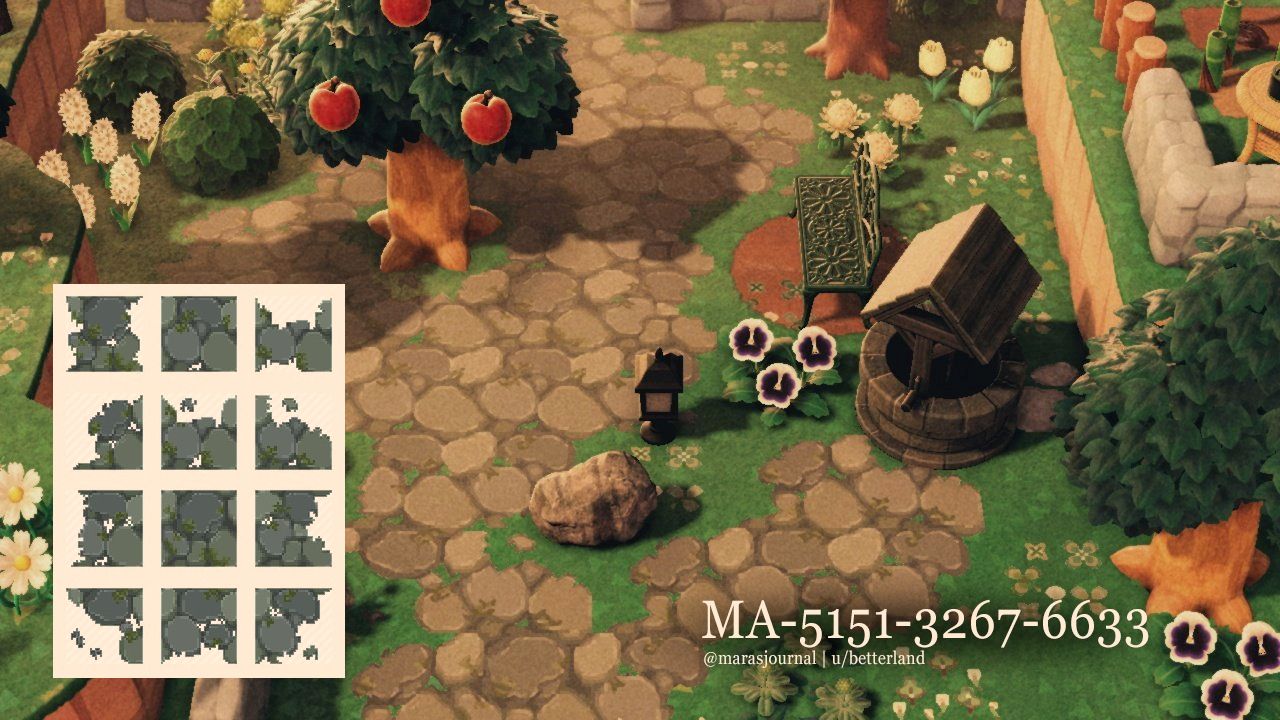 I made a mossy cobblestone variant of The Path! MA-5151-3267-6633 | Scrolller