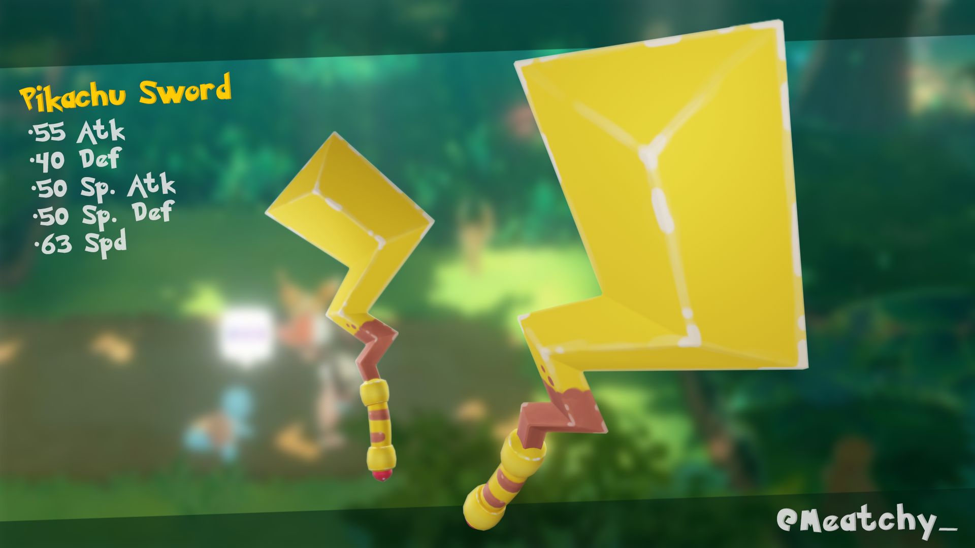 I made a Pikachu sword | Scrolller