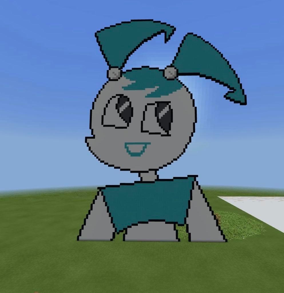 I made a pixel art of Jenny in minecraft | Scrolller