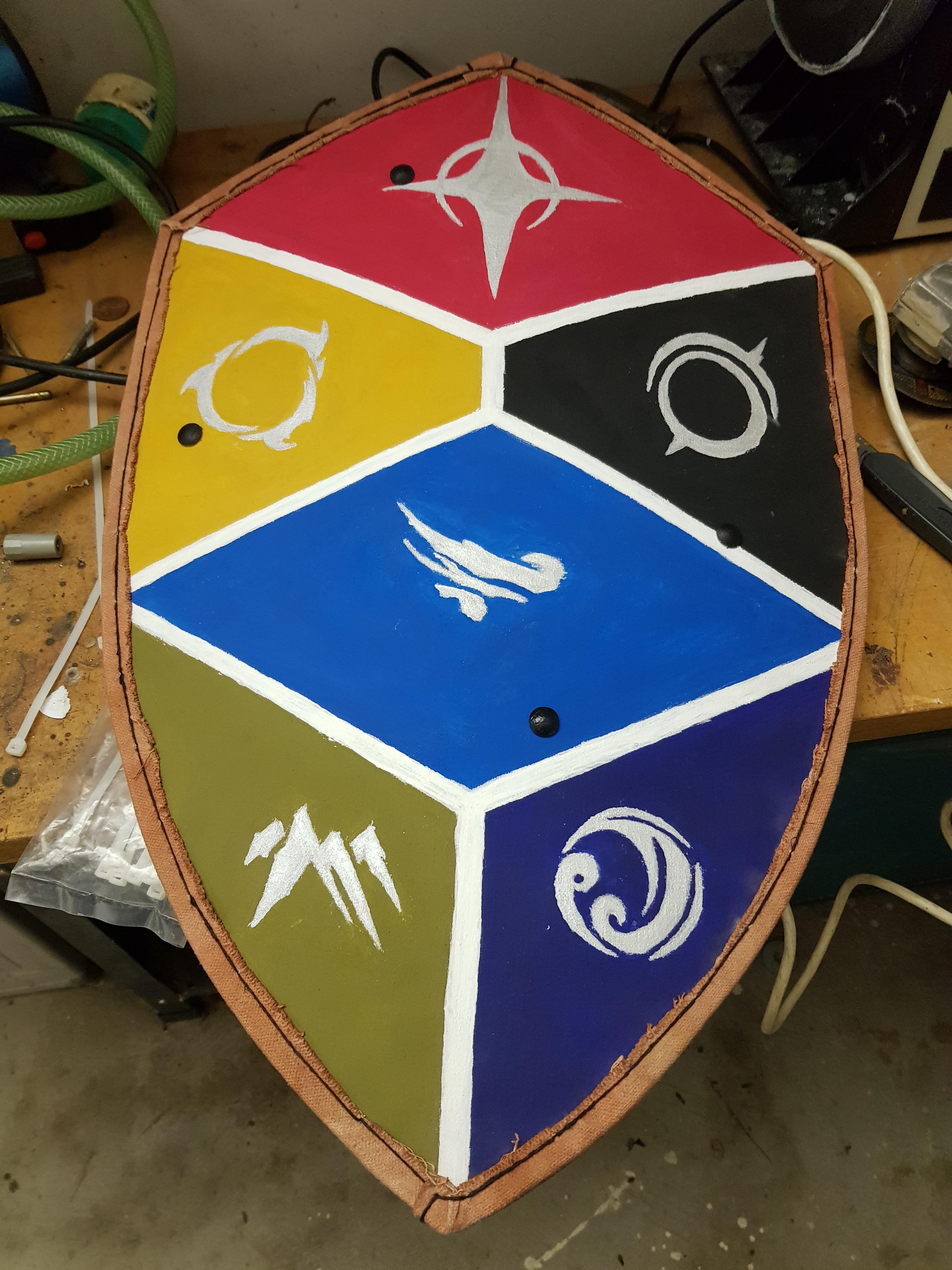 I made a "Primal Magic" themed shield | Scrolller