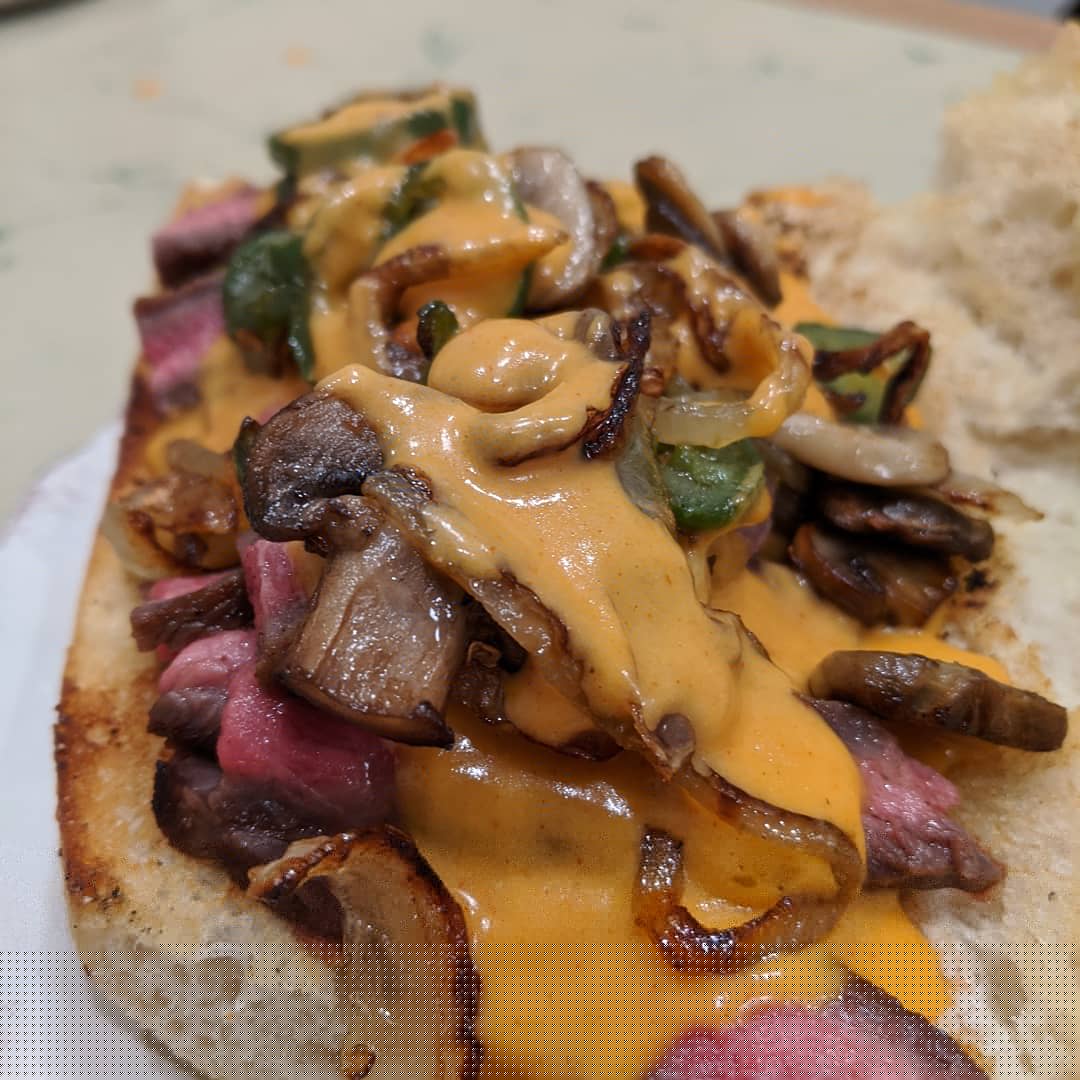 I made a steak sandwich. | Scrolller