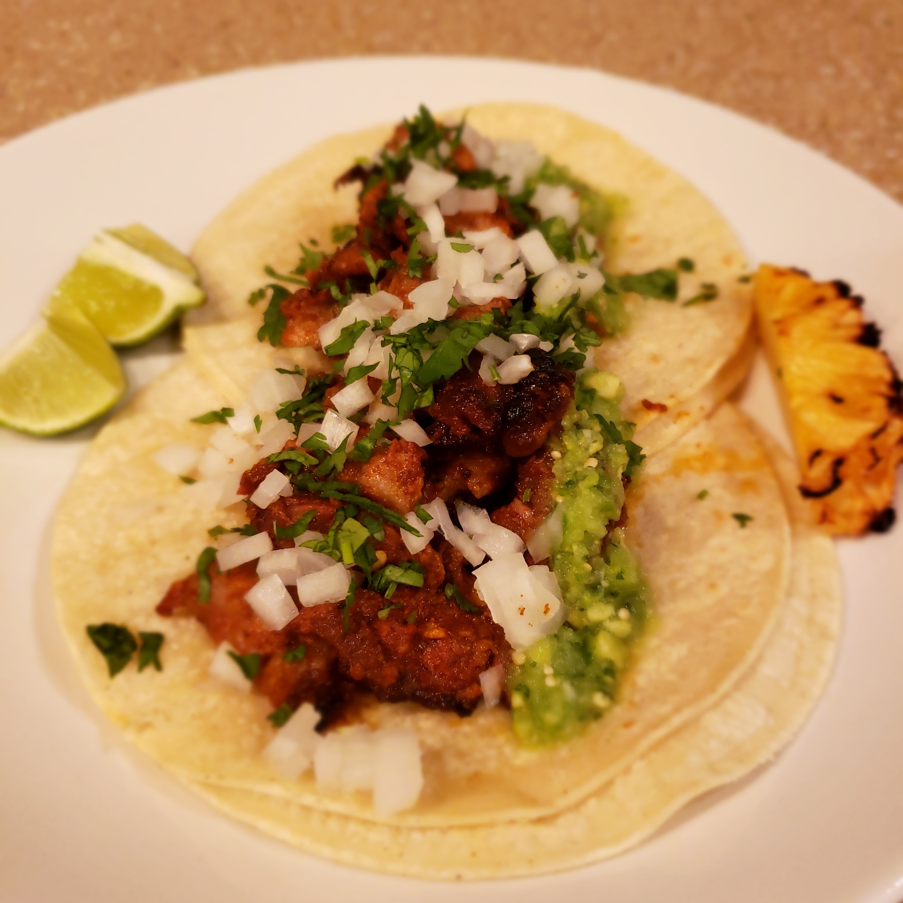 I made al Pastor with salsa verde | Scrolller