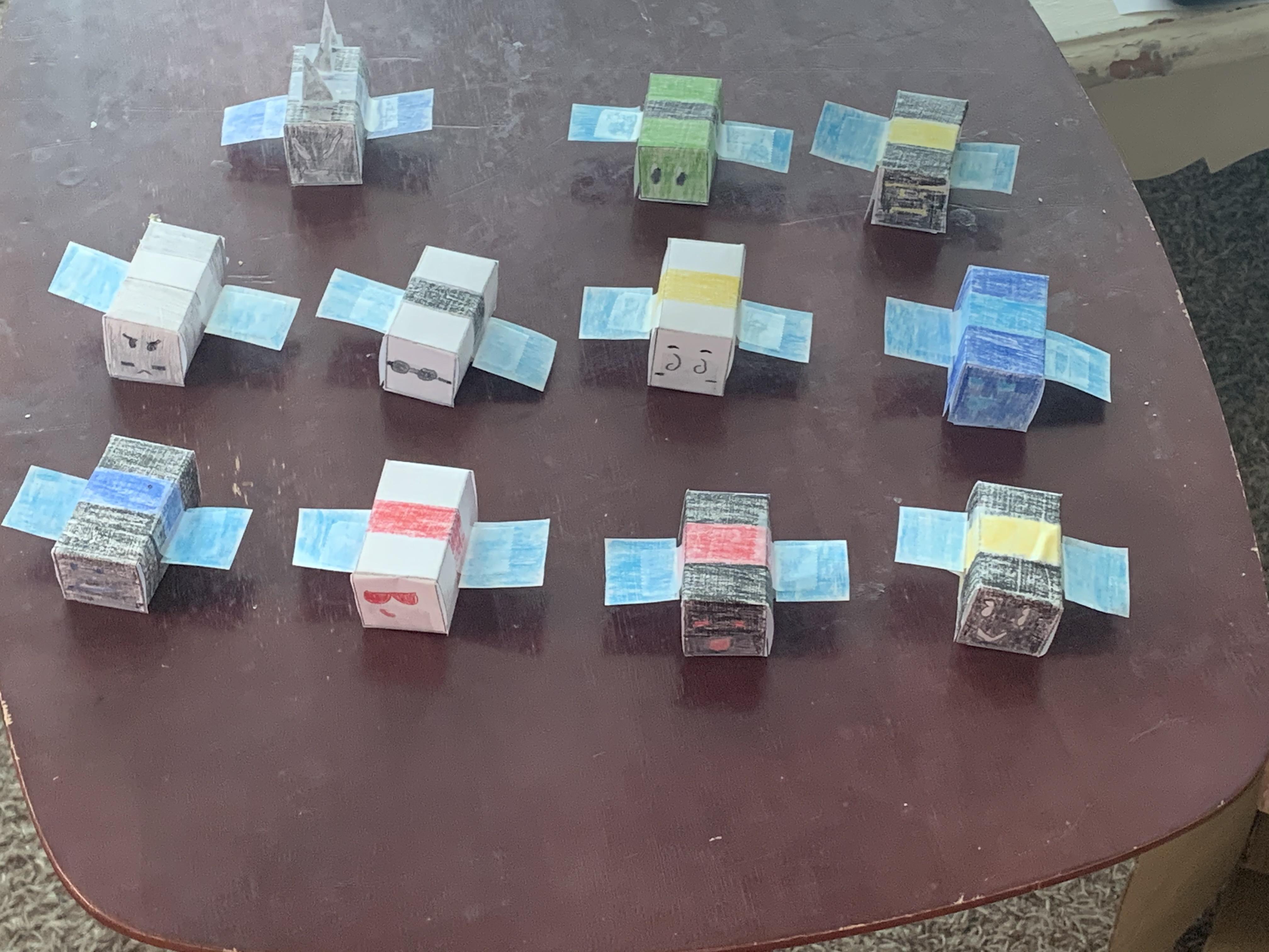 I made all the rare bees (+vicious bee) out of paper. | Scrolller