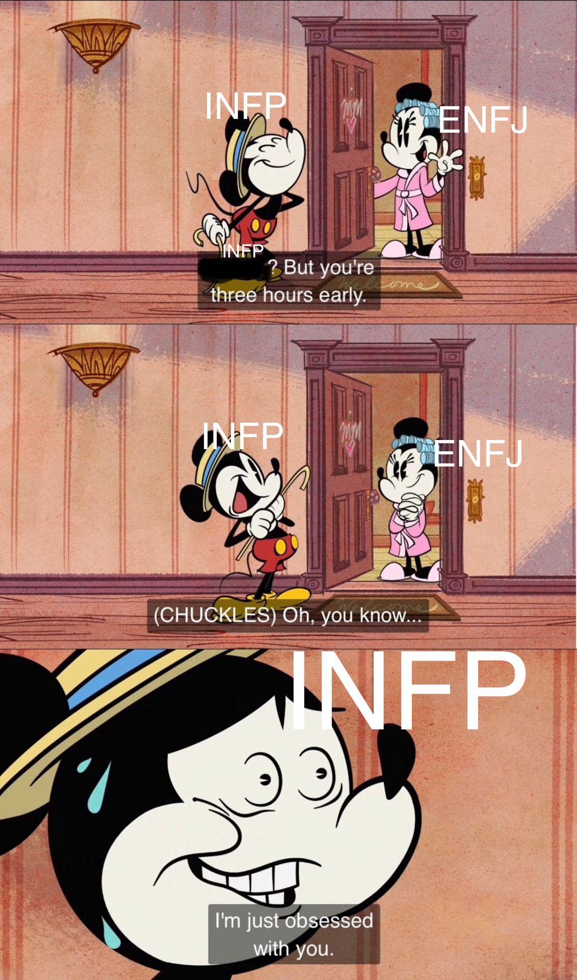 I made an ENFJ/INFP meme. Am I right or what? Lol. | Scrolller