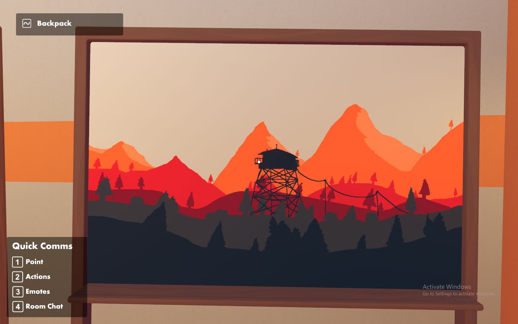 I made another one! This time inspired by Firewatch. | Scrolller