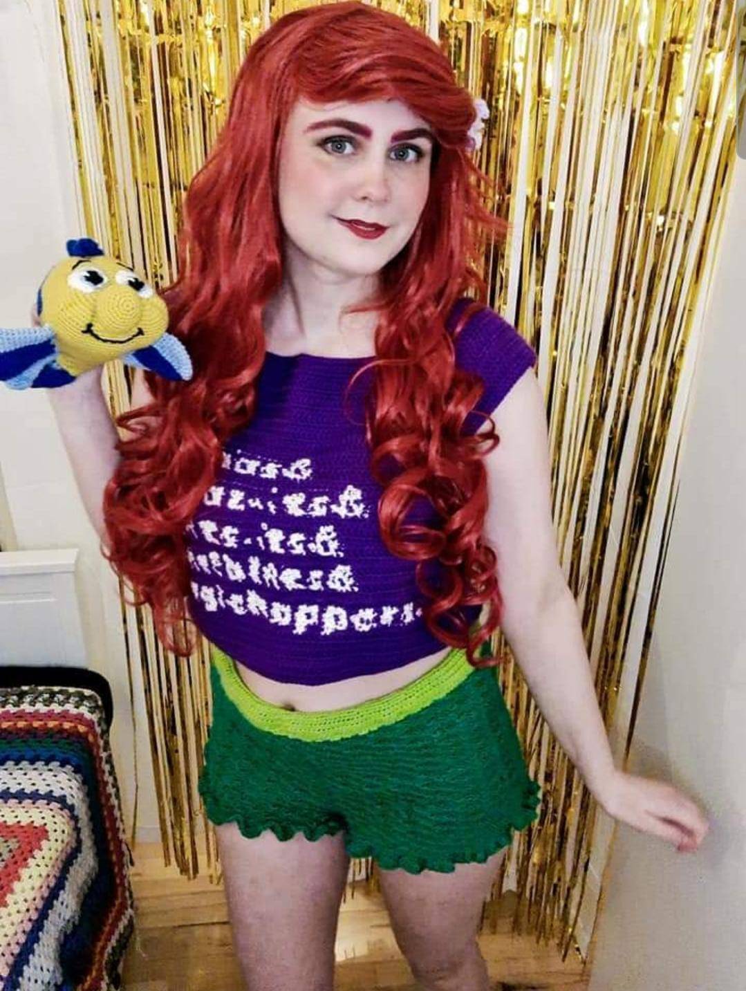 [self] Ariel's outfit from Ralph breaks the internet - in crochet | Scrolller