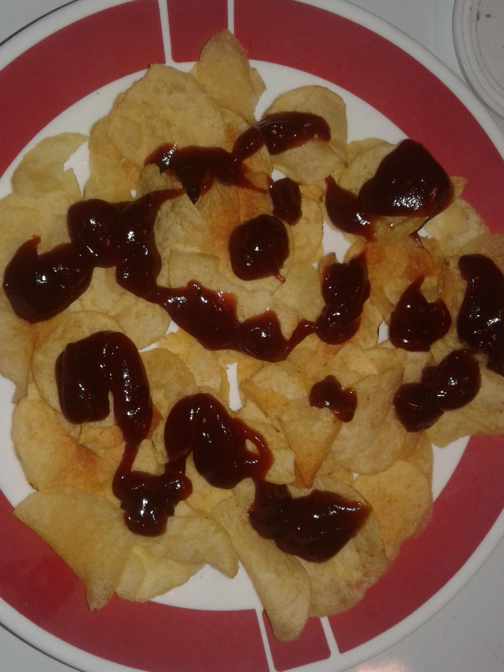 I made BBQ chips | Scrolller