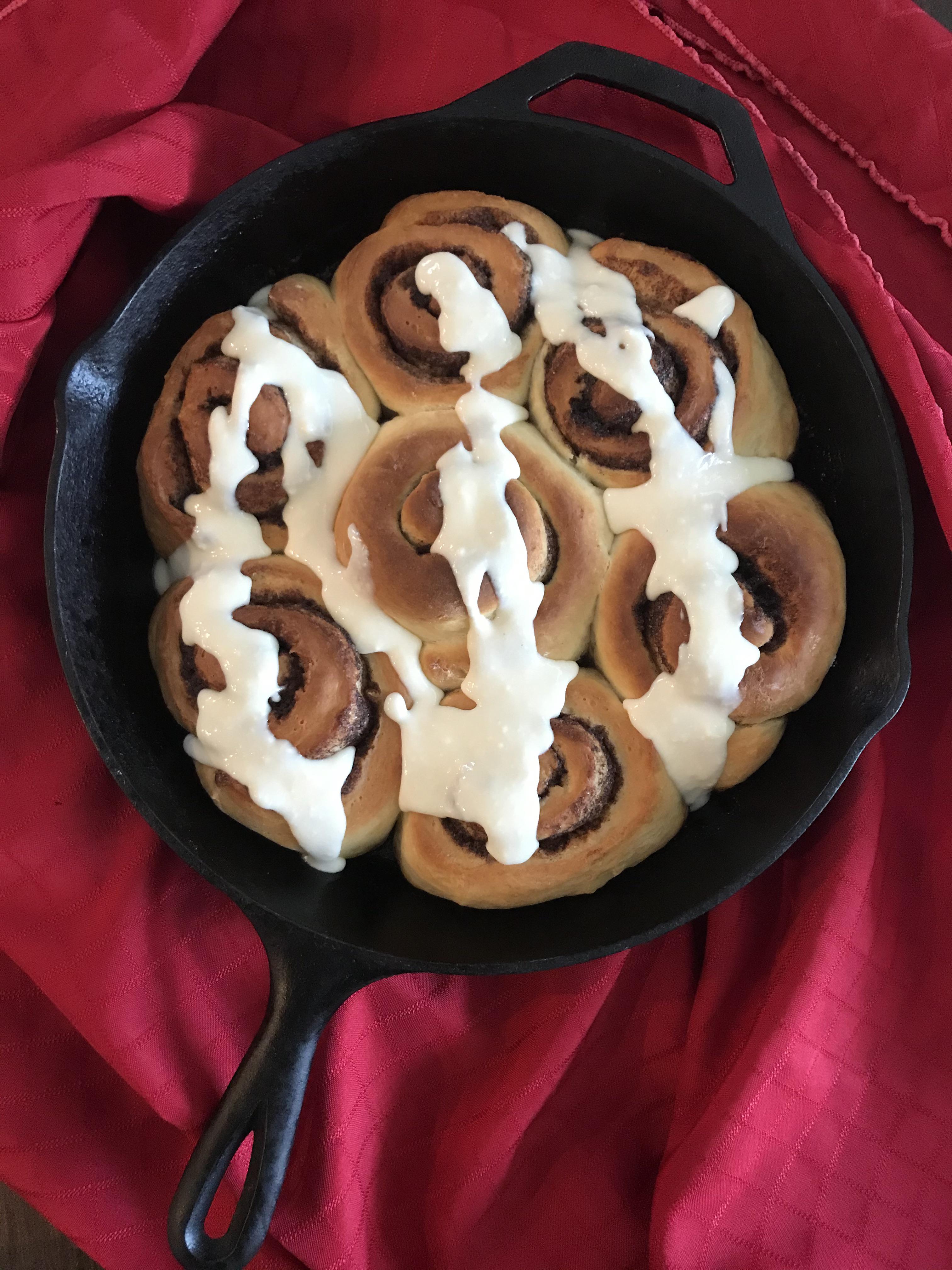 I made cinnamon rolls for the first time! | Scrolller