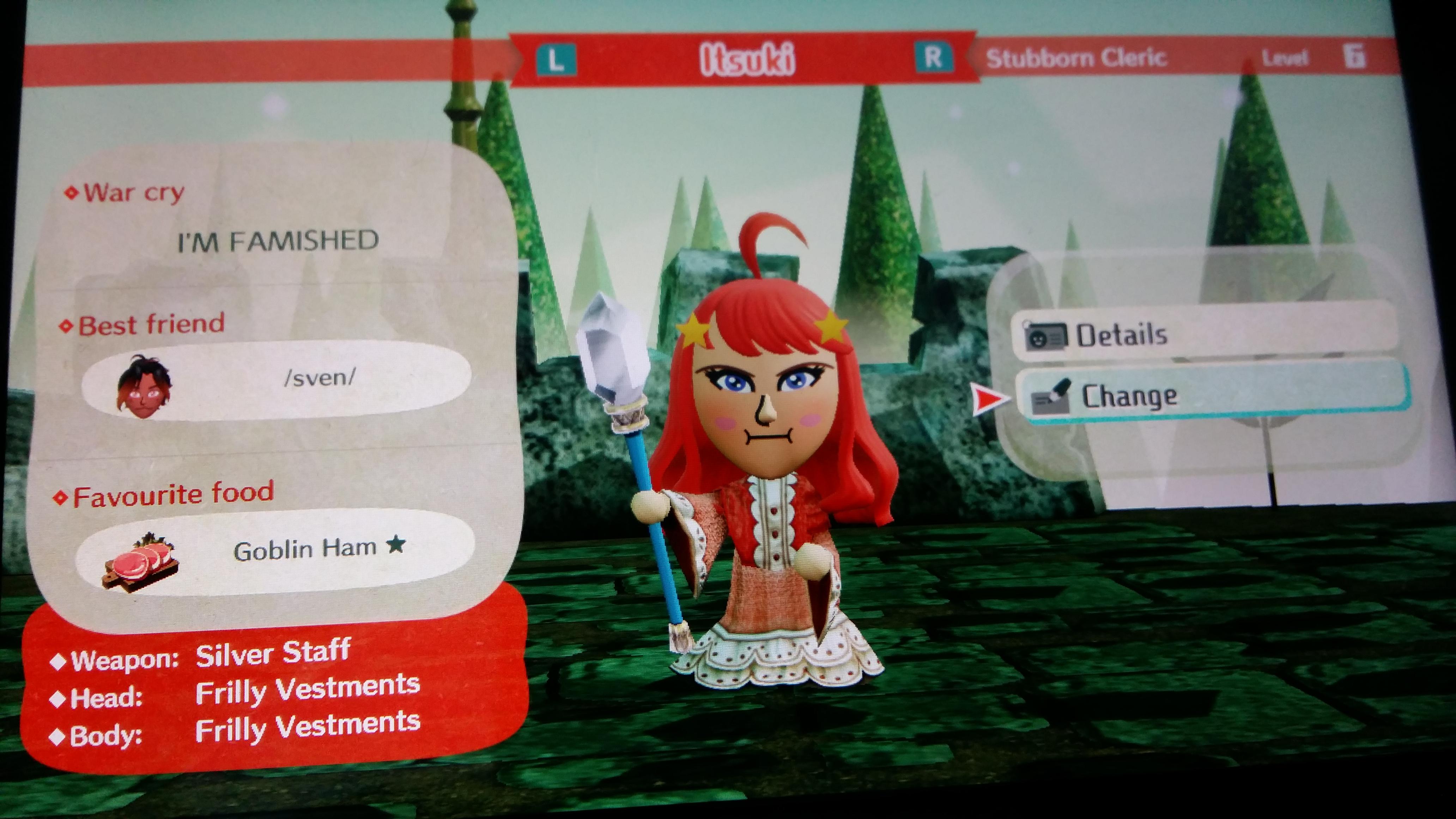 I made Itsuki in Miitopia! | Scrolller