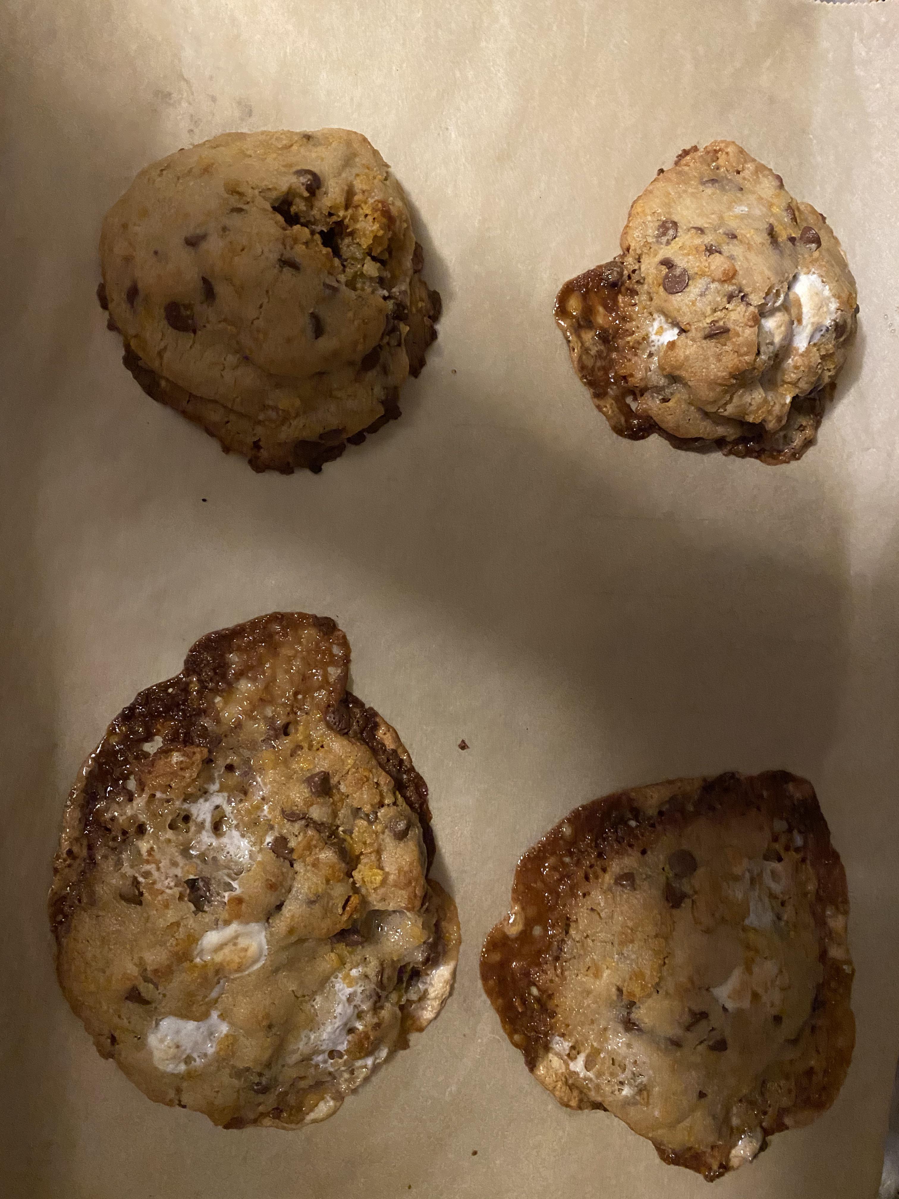 I Made Milk Bars Cornflake Marshmallow Chocolate Chip Cookies For My
