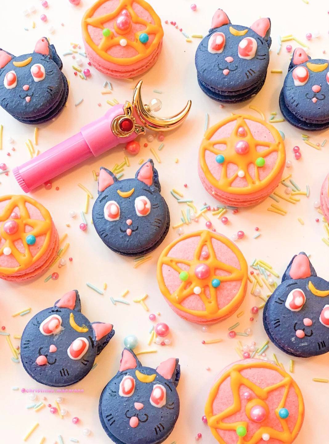 I made Sailor Moon macarons | Scrolller