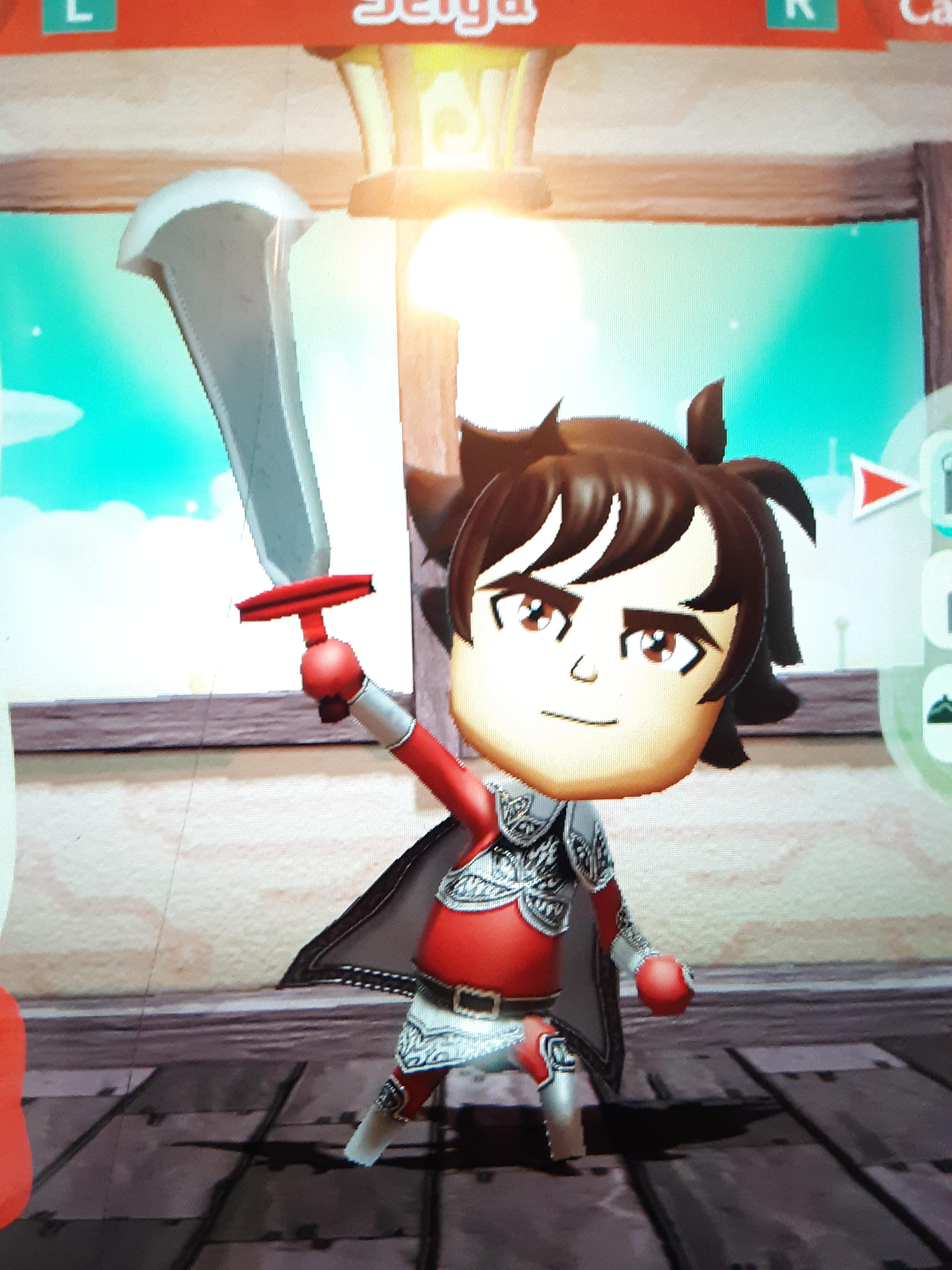 I made seiya in Miitopia | Scrolller