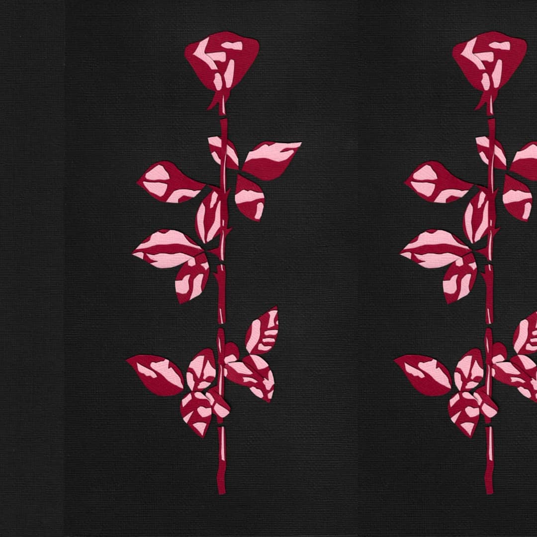 I made the Violator cover from textured card! 🖤 | Scrolller