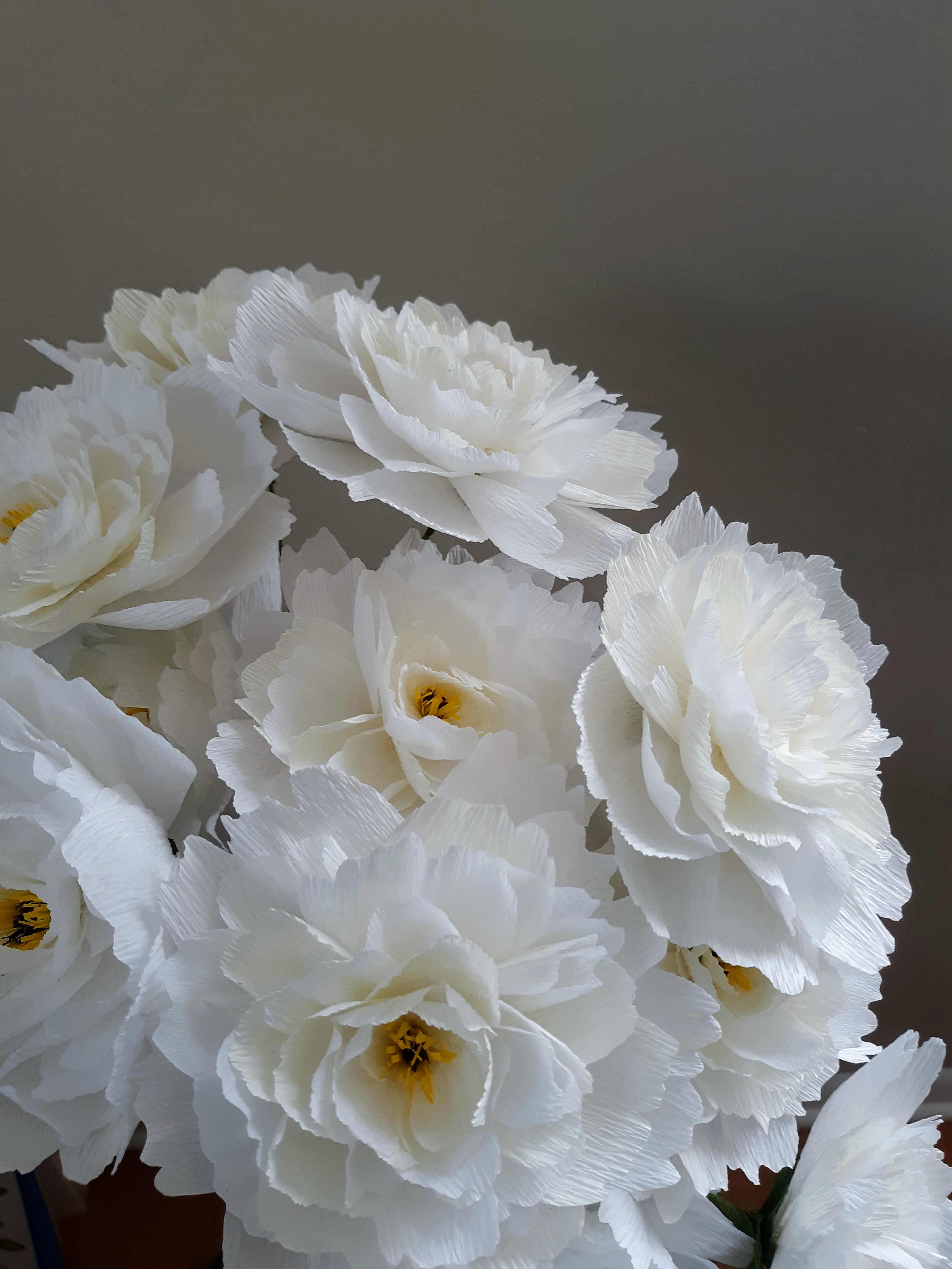 I made these crepe paper peonies | Scrolller