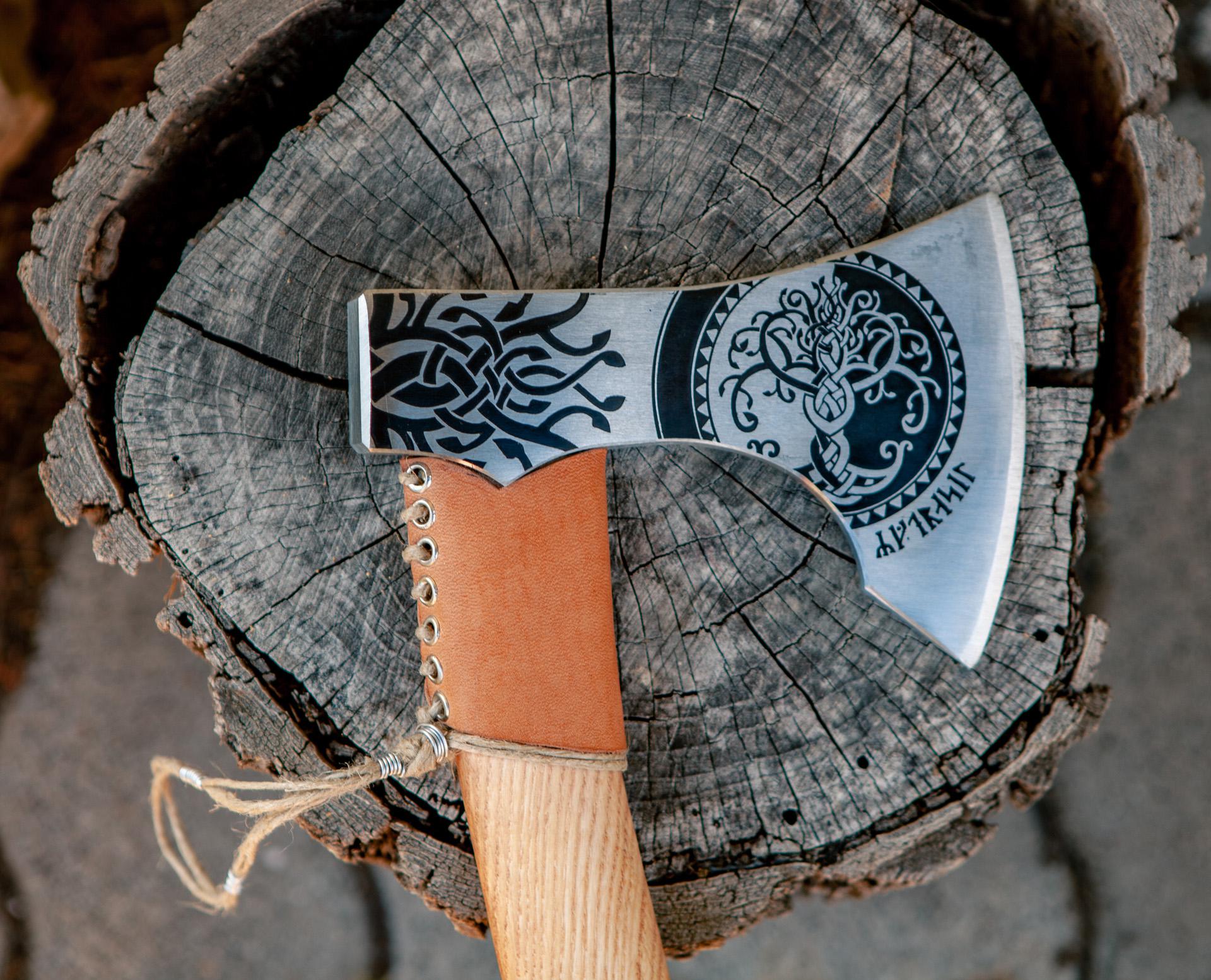 I made Yggdrasil axe | Scrolller