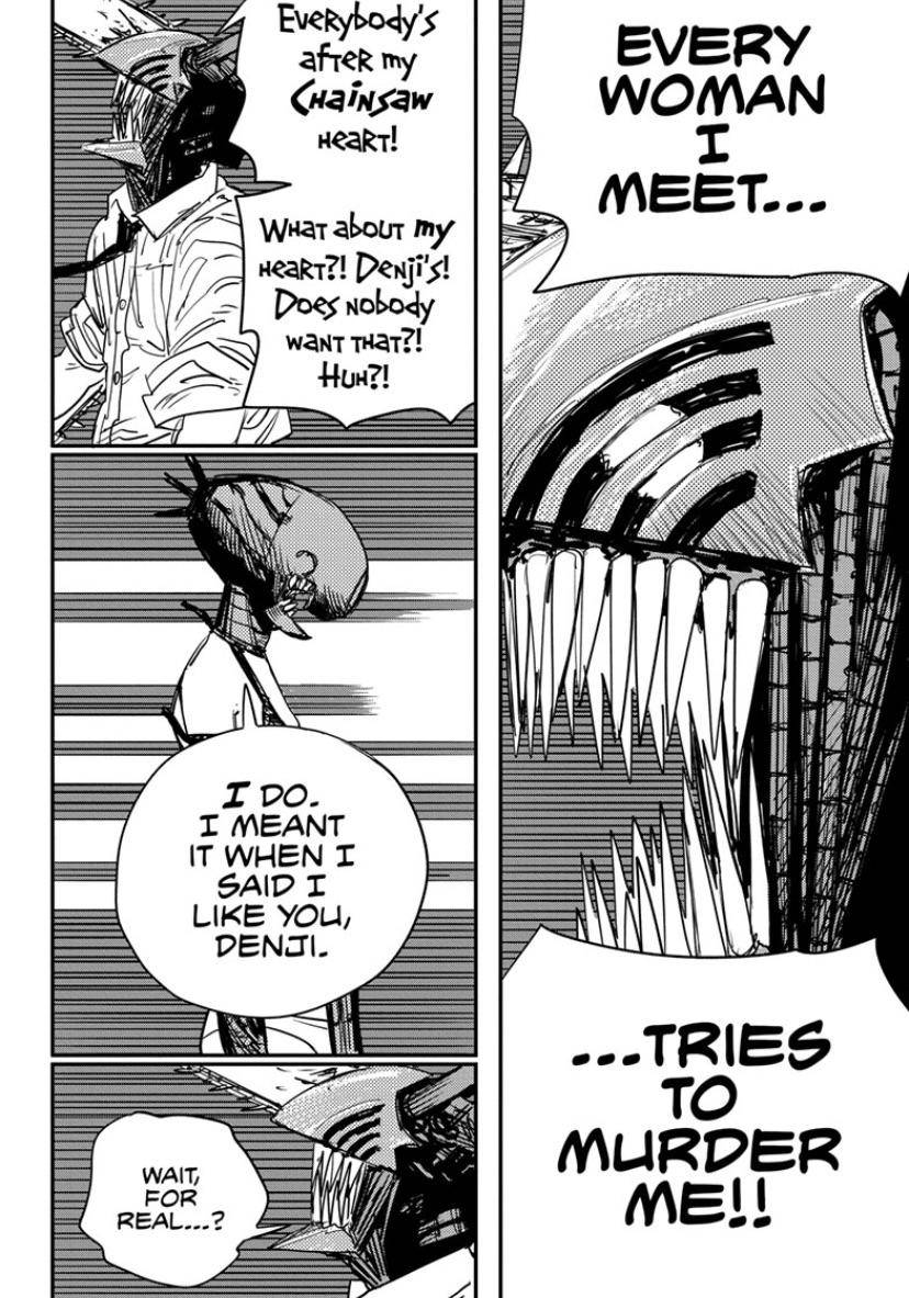 I miss our boy Denji tbh, and i think about this scene a lot. | Scrolller