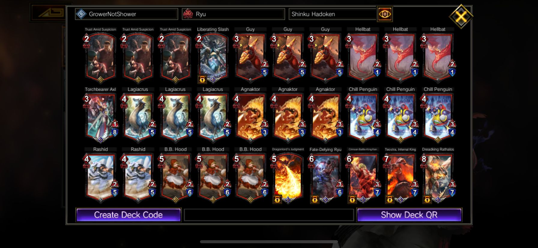 "I only play Ryu" deck | Scrolller