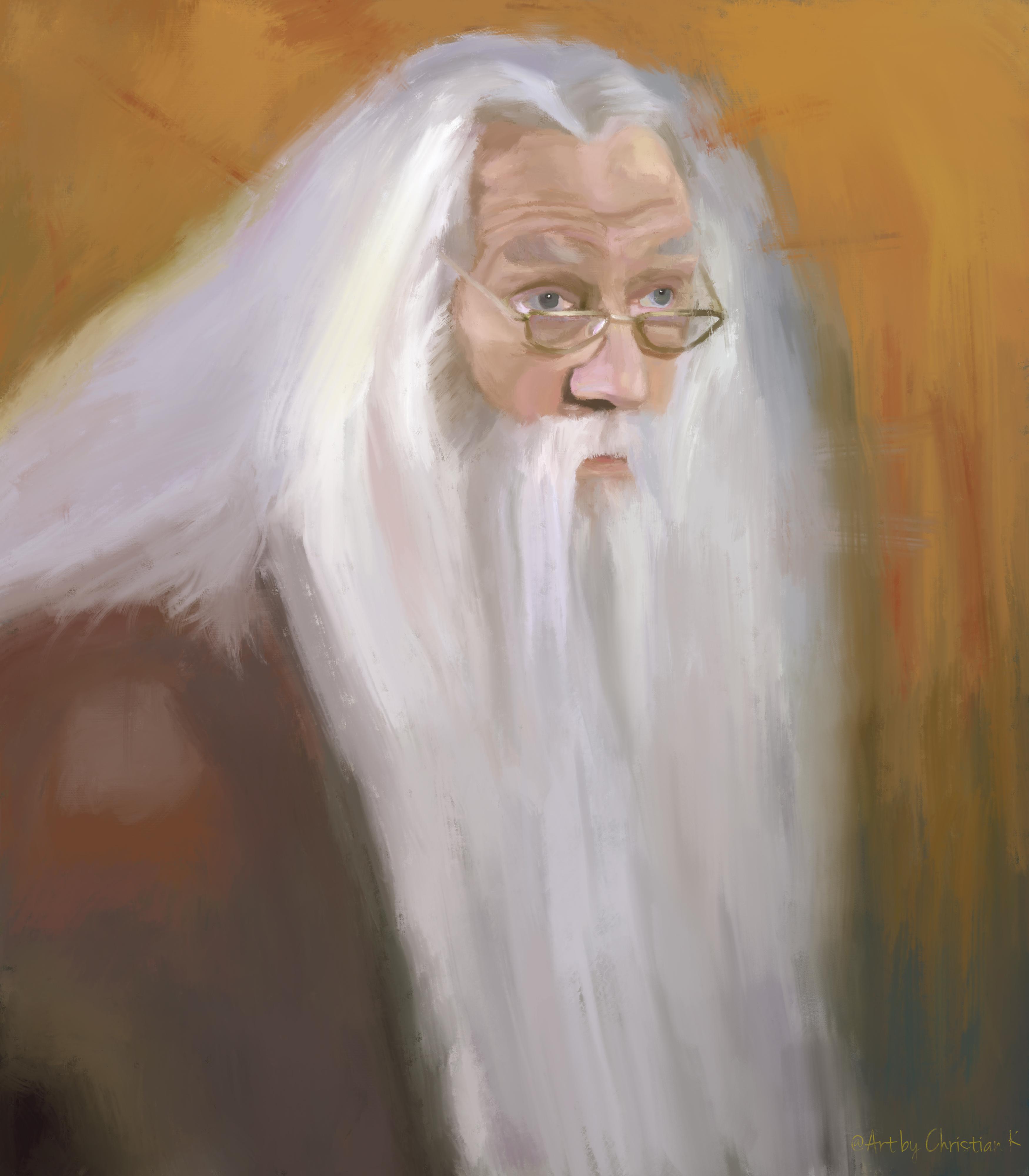 I painted Albus Dumbledore from Philosopher's Stone over the weekend. | Scrolller