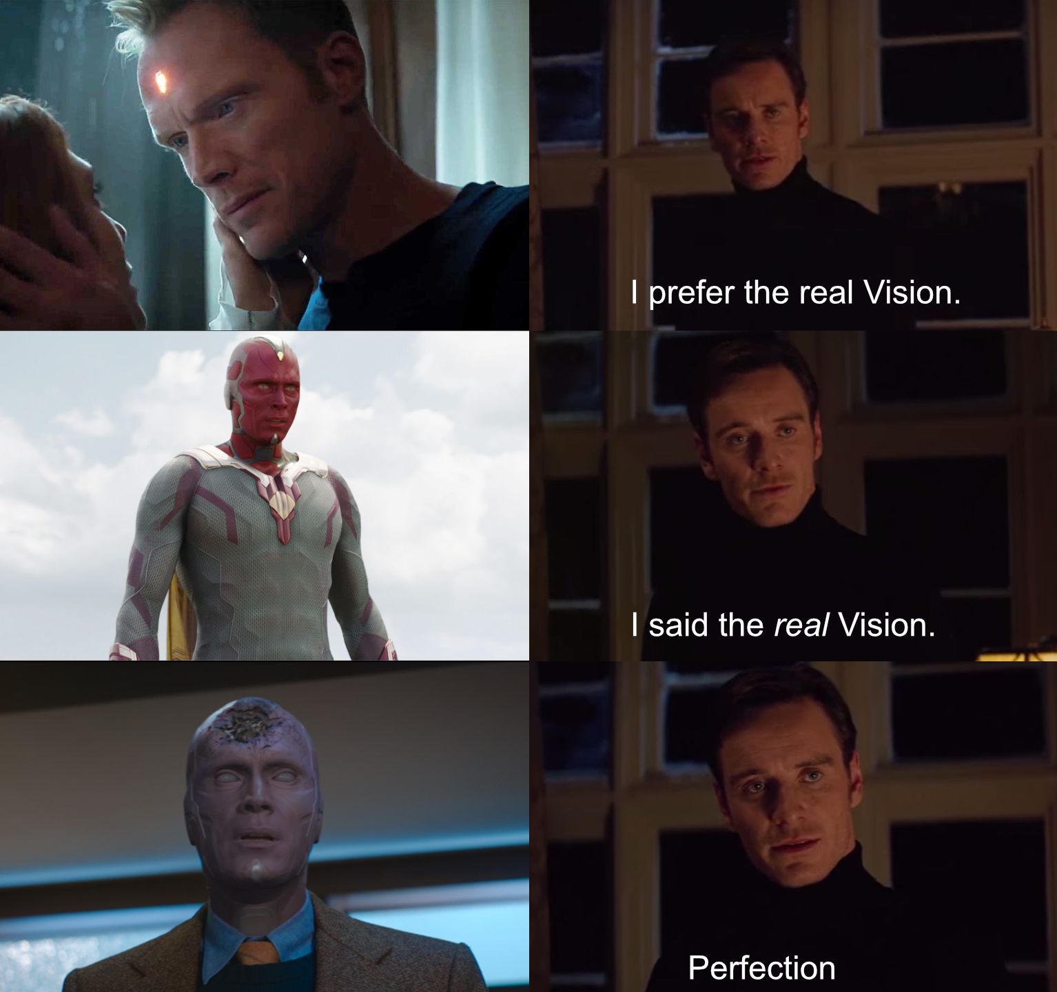 I prefer the real Vision | Scrolller