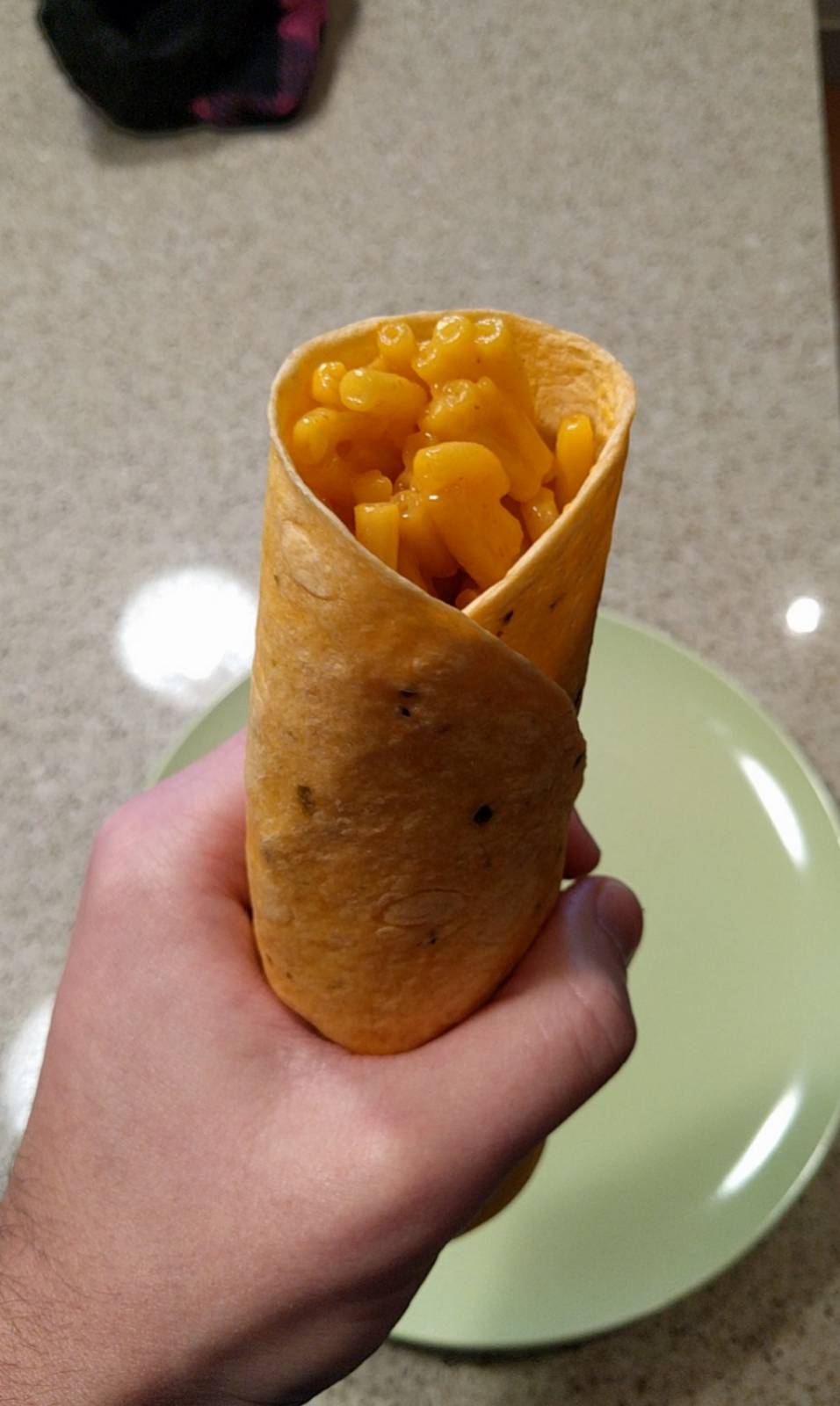 I present to you, the Mac and cheese burrito | Scrolller