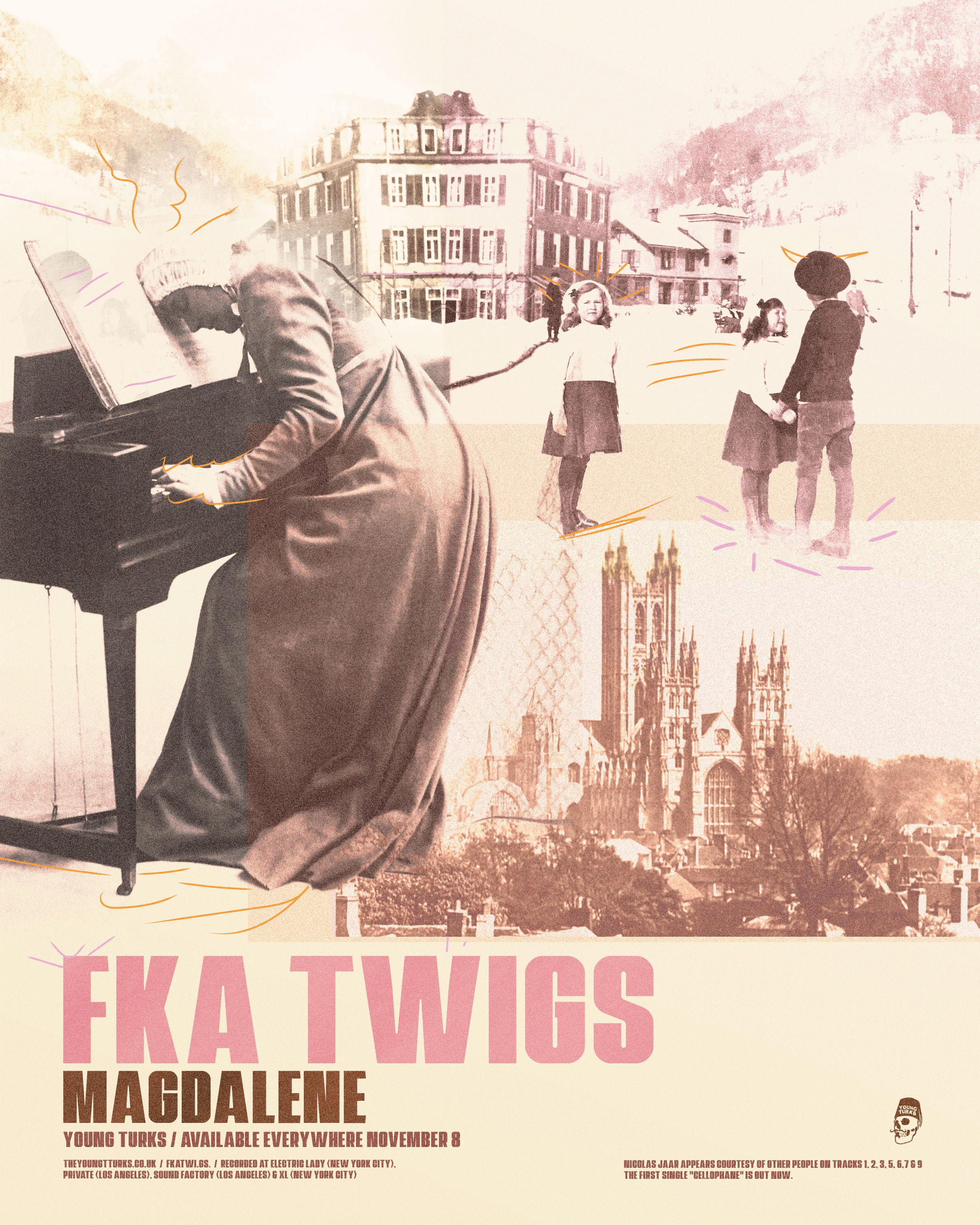 I re-designed Magdalene into a poster using images from the 1920s | Scrolller