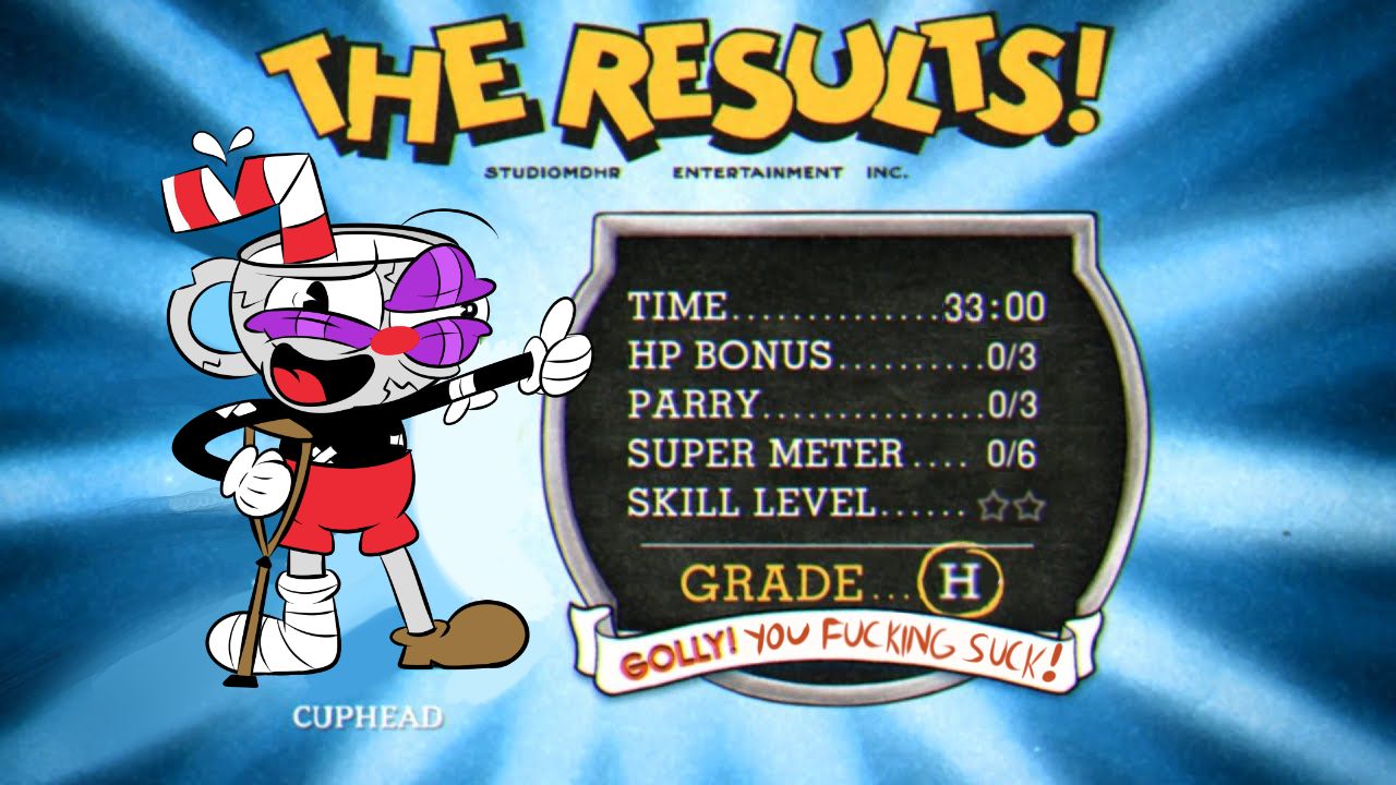 I recently finished Cuphead and made this | Scrolller