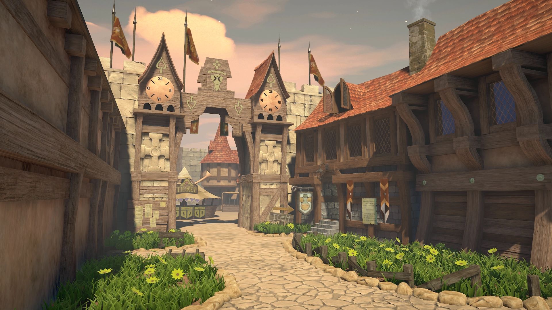 I remade a part of Alexandria from FF9 in unity! | Scrolller