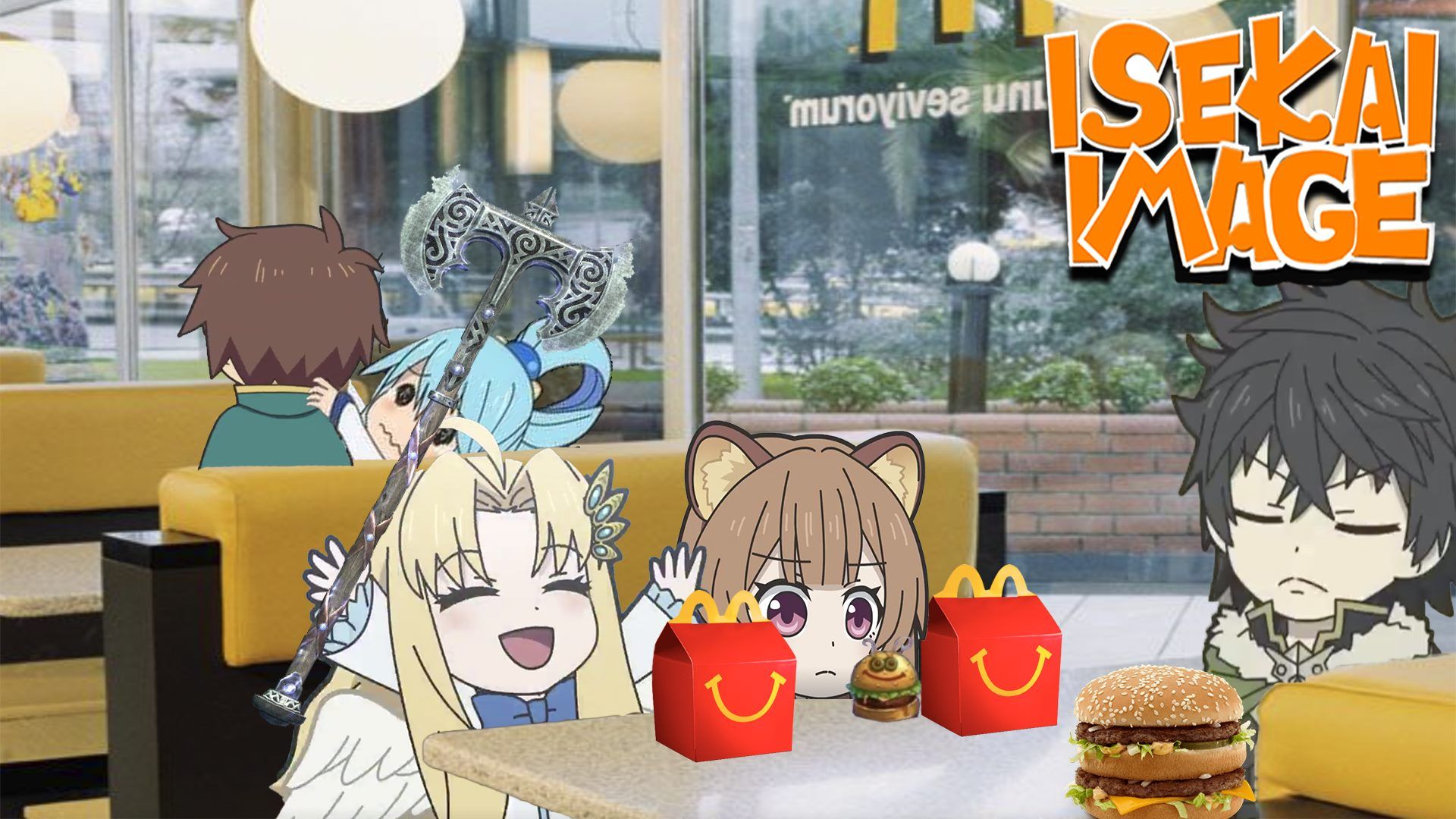 "I said I wanted the Big Mac Naofumi-sama, not the kids meal..." | Scrolller