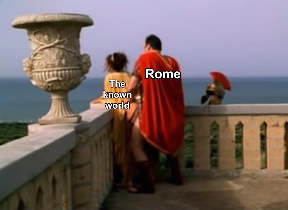 I saw, I conquered, I came. | Scrolller