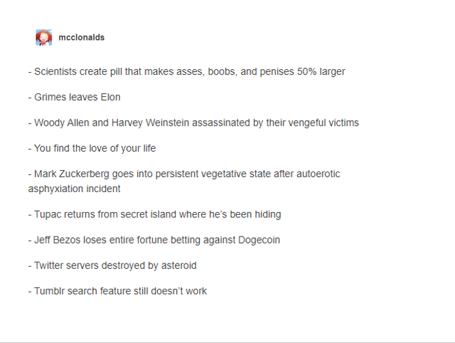I see a Tumblr search bar in your future... | Scrolller