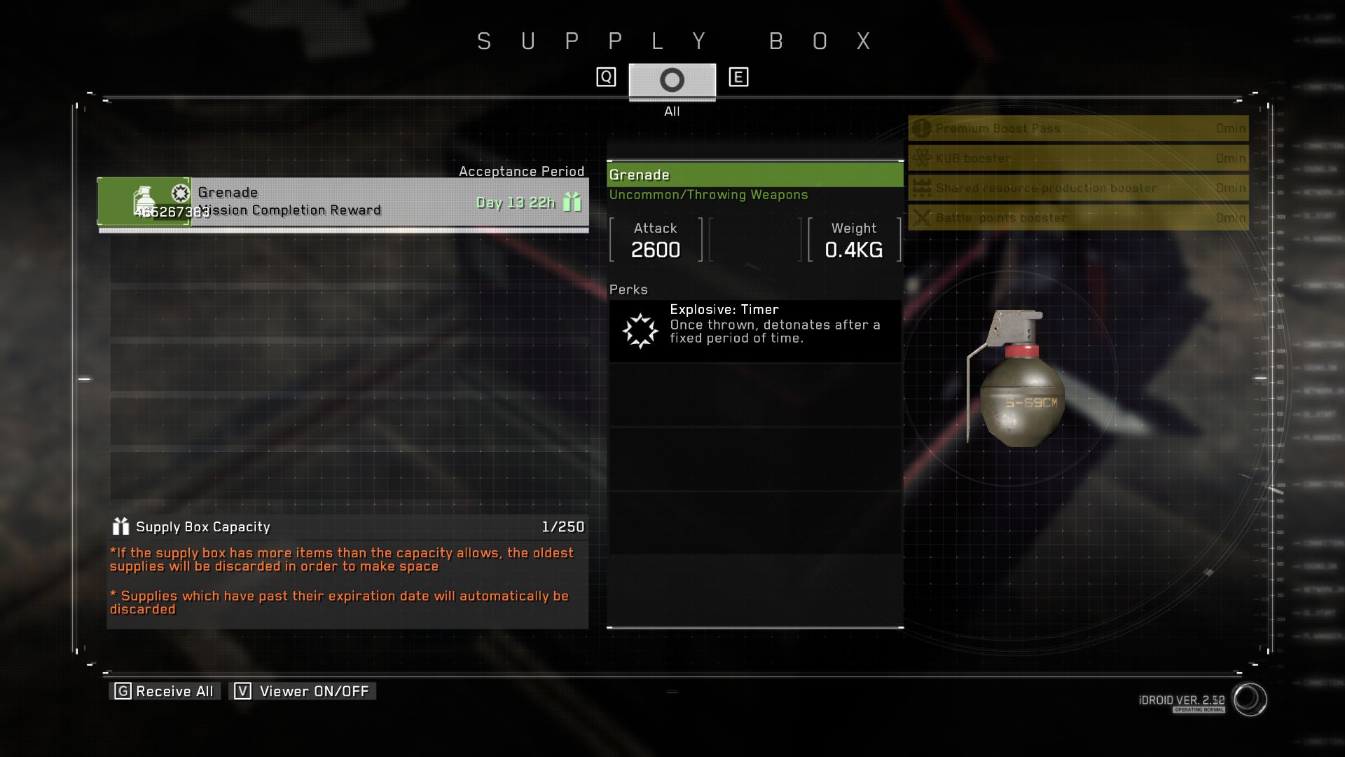 I see your million grenades reward and raise you 465 million | Scrolller