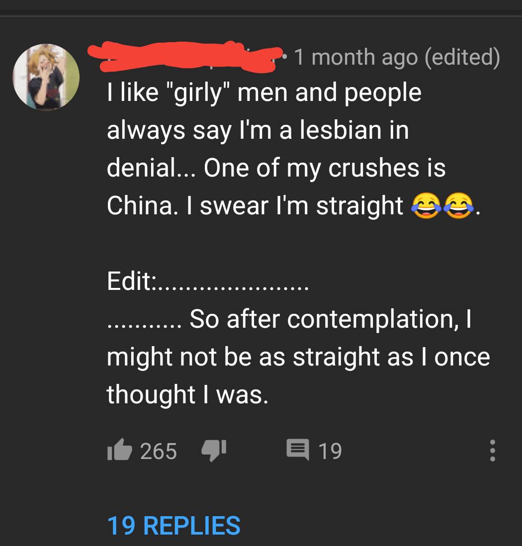 "I swear im straight!" | Scrolller