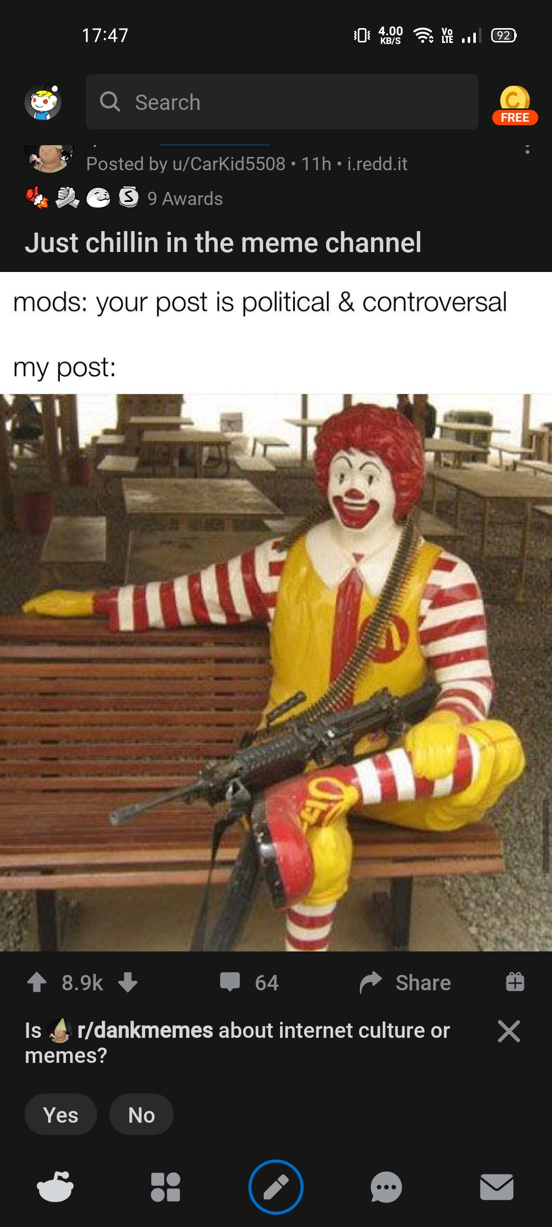 I think it's controversial | Scrolller